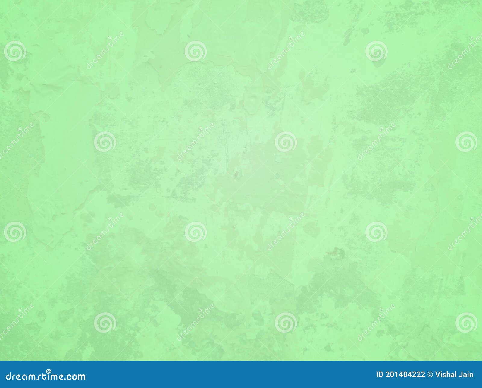 Abstract Light Green Grunge Texture Background. Paint Cracking Off Dark ...