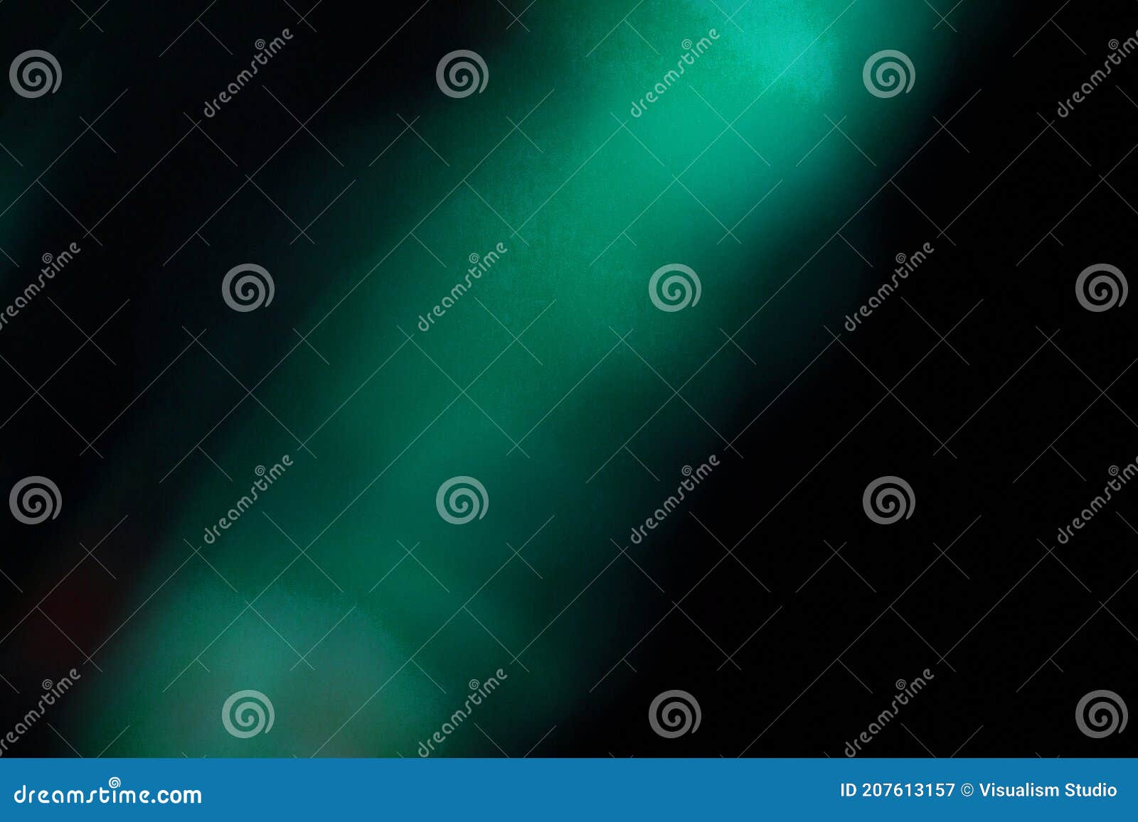 Abstract Light Green Neon Glowing Futuristic Light with Glow in the ...