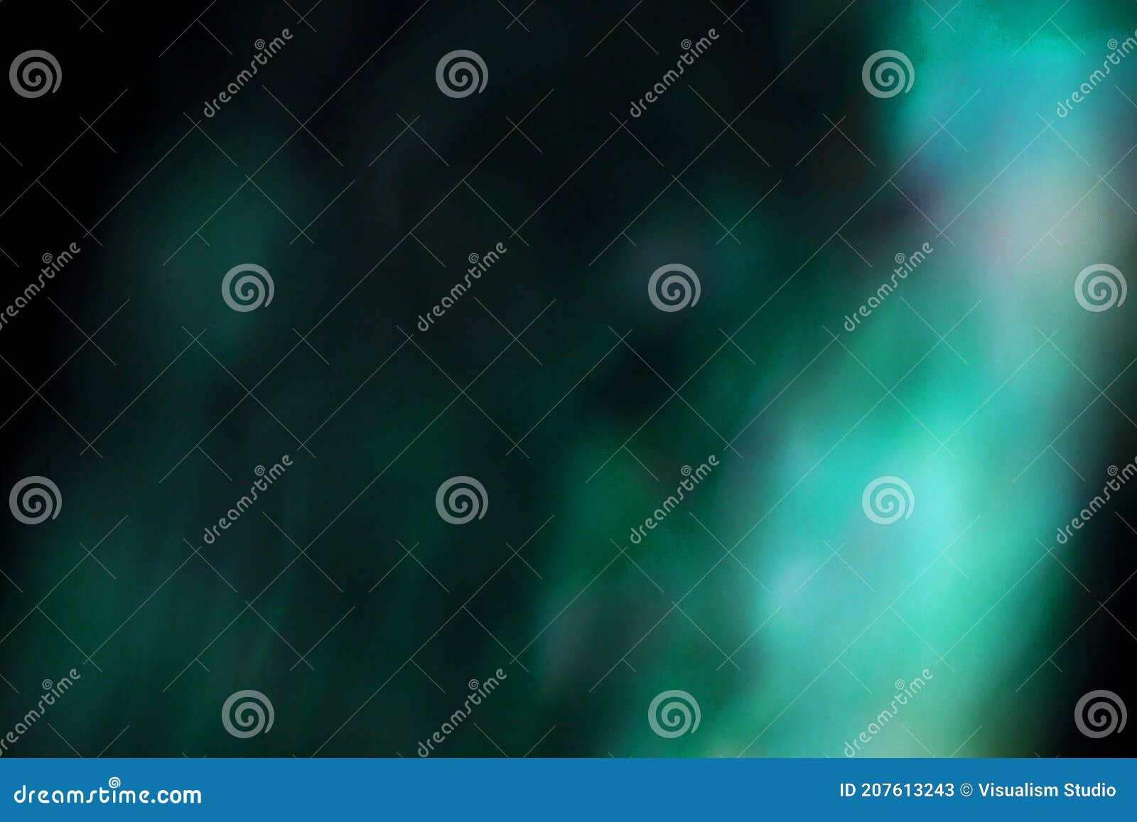 Abstract Light Green Neon Glowing Futuristic Light with Glow in the ...