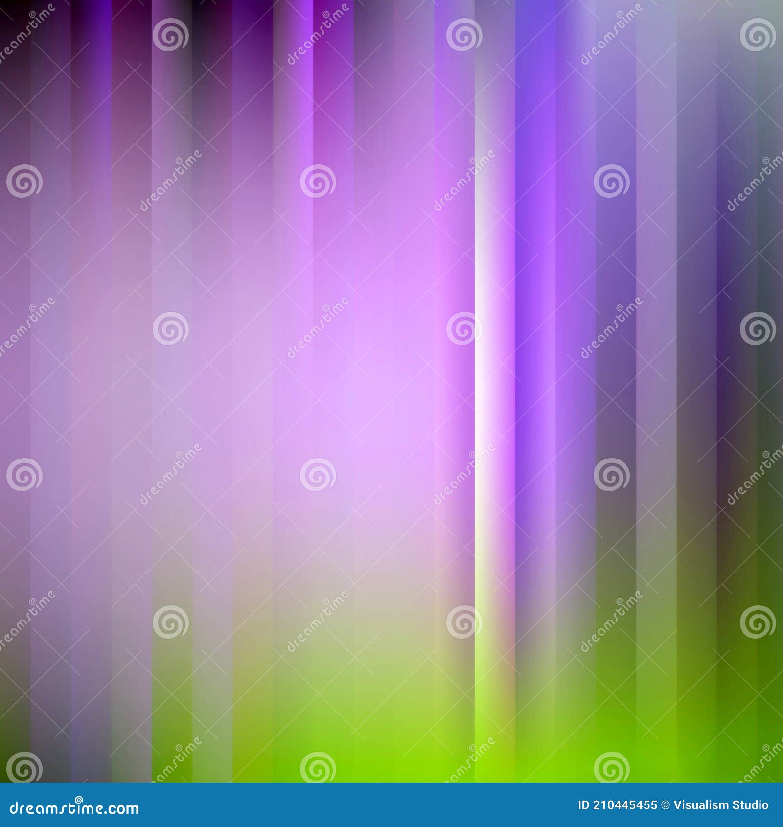 Abstract Light Green and Purple Striped Neon Glowing Texture with ...