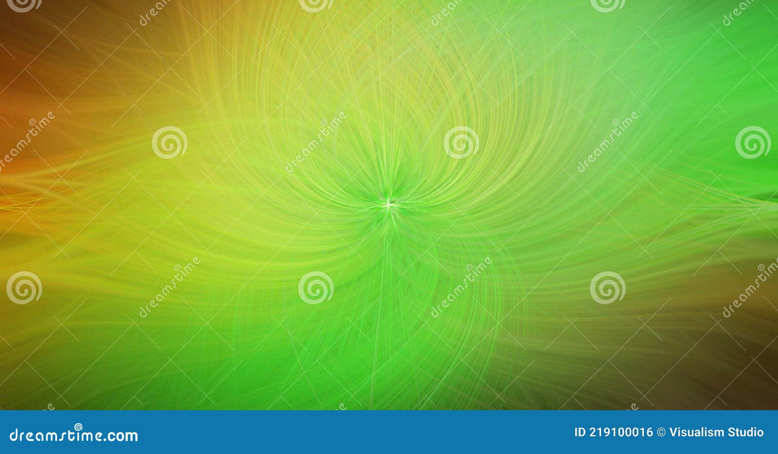 Abstract Light Green Twisted Light Fiber Wave Texture Falling Swirls ...
