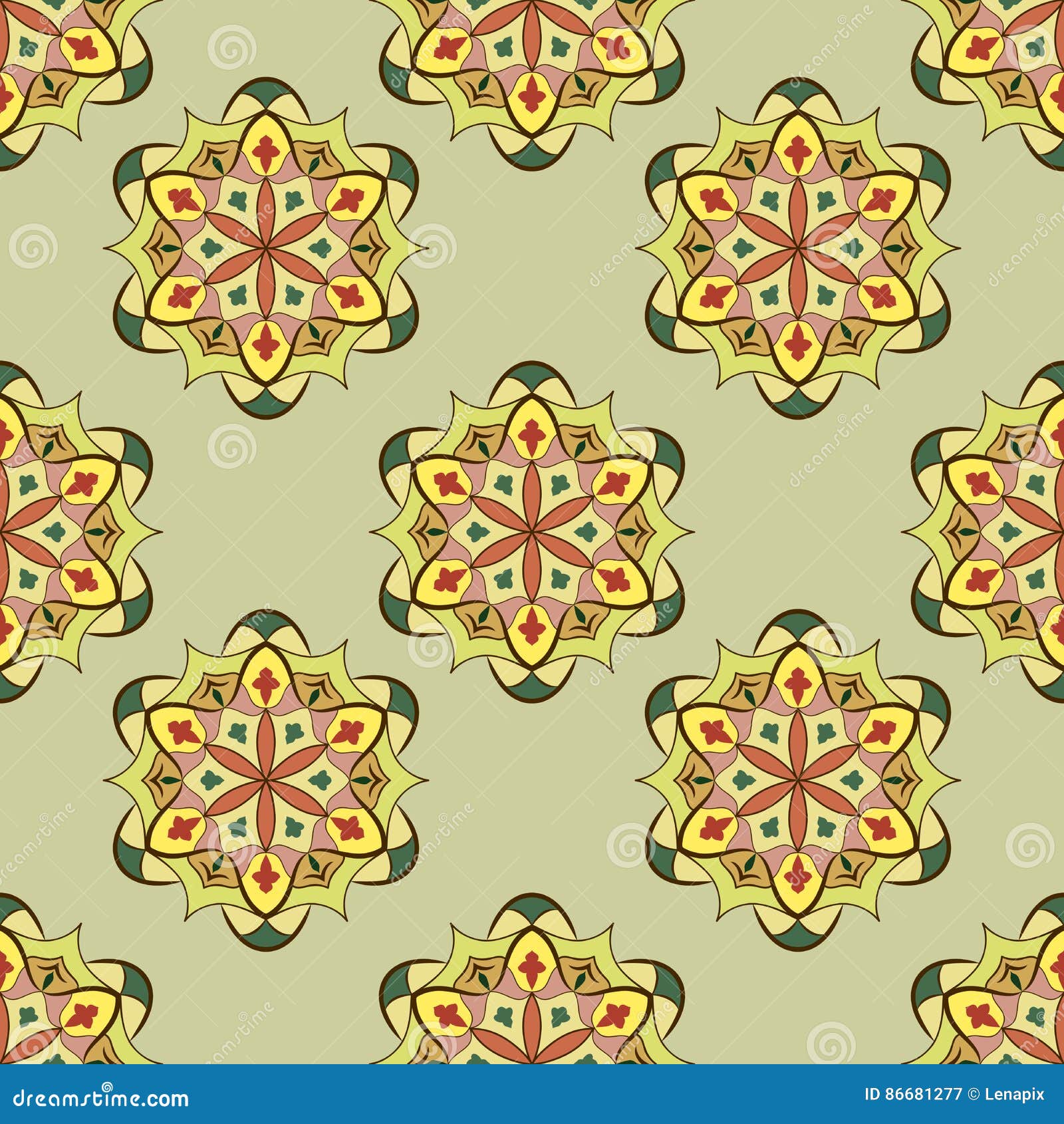 Abstract Light Green Wallpaper Pattern Stock Vector - Illustration of ...