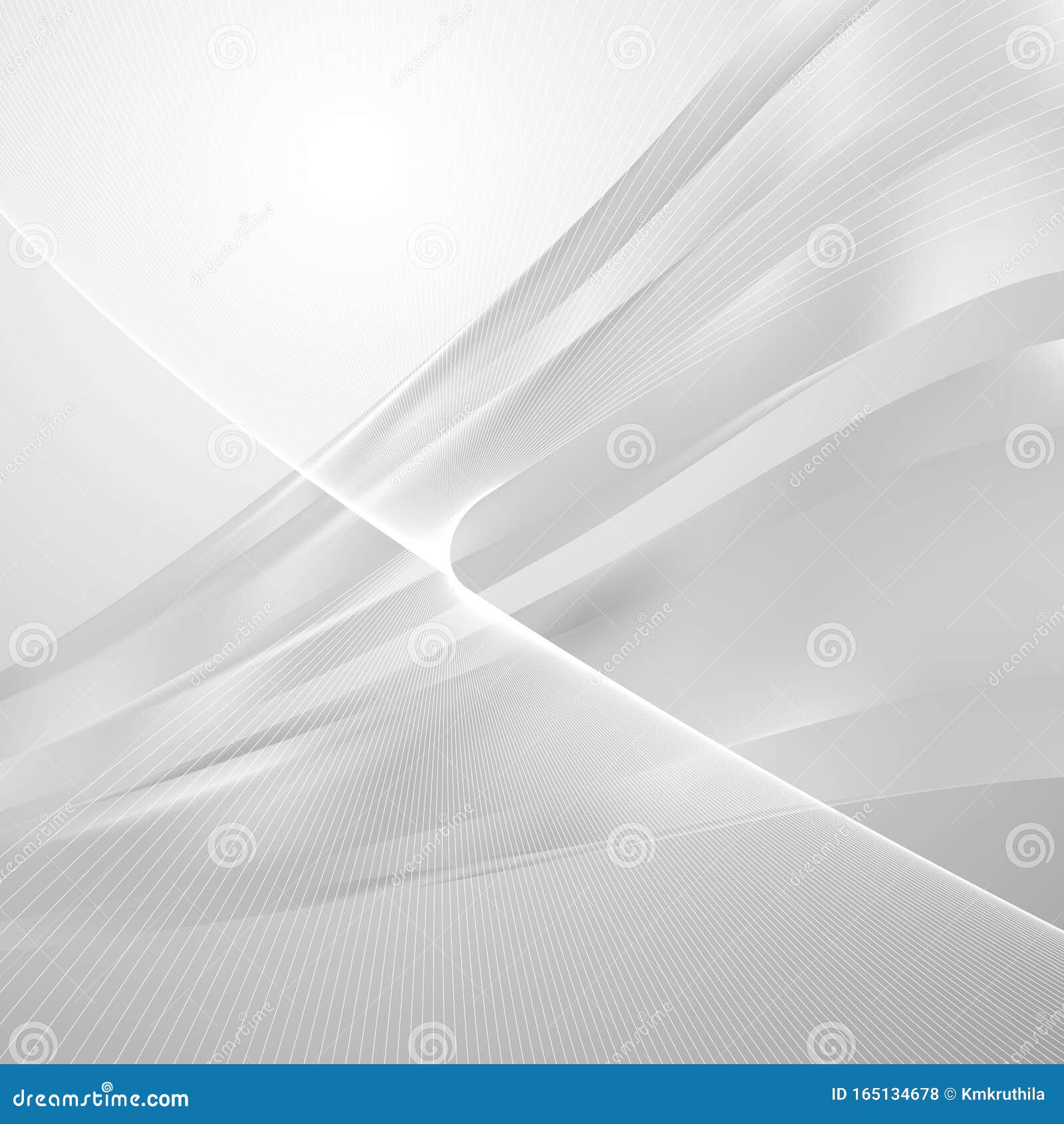 Abstract Light Grey Flow Curves Background Vector Image Stock Vector ...