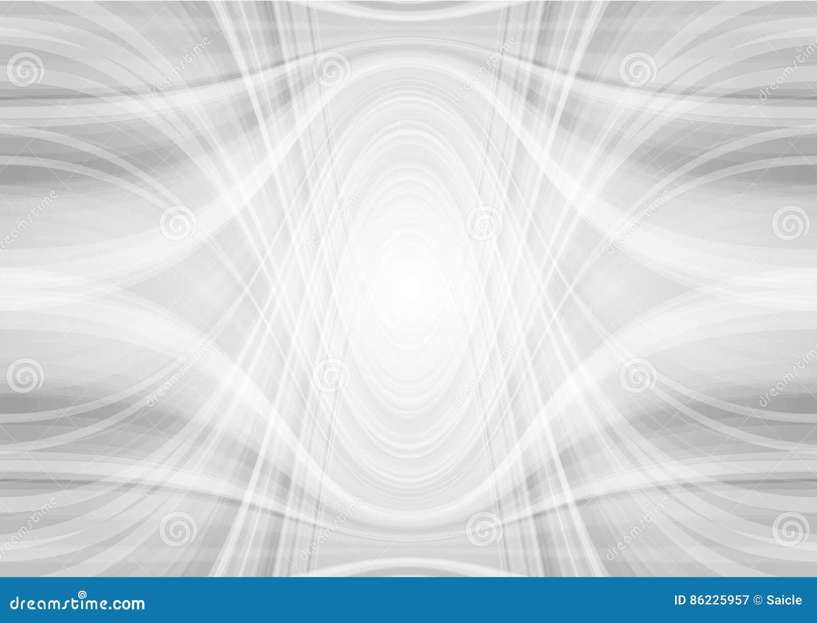 Abstract Light Grey Tech Wavy Pattern Background Stock Vector ...