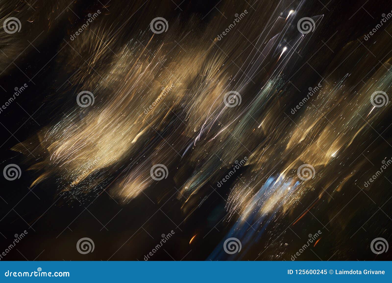 Abstract Light Holiday Color Firework Trails. Firework Stock Image ...