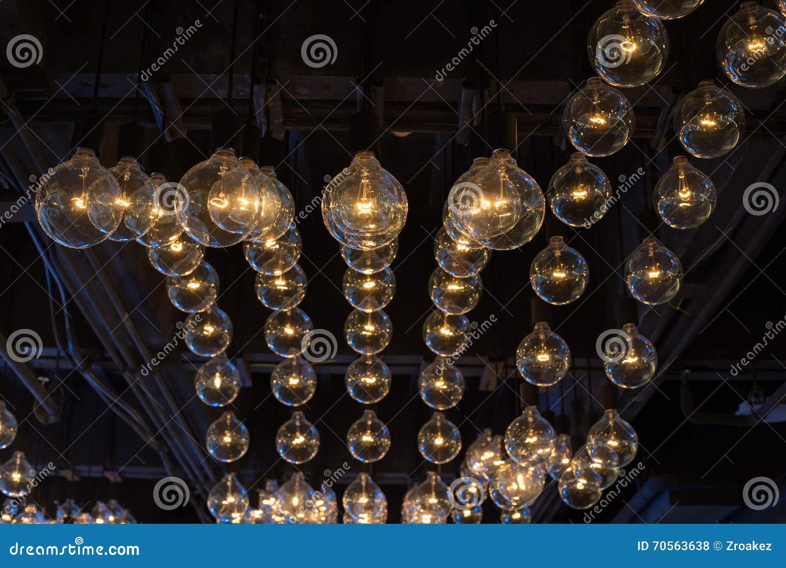 Abstract Light from Lamp As Texture Stock Photo - Image of glass ...