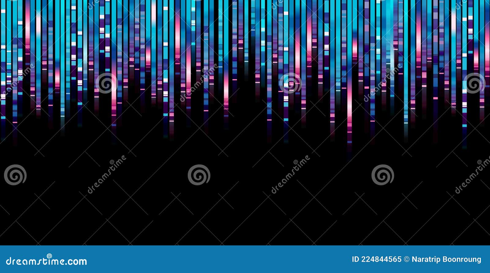 Abstract Light Line Glow Blue Led Line Motion Technology Background 3d ...