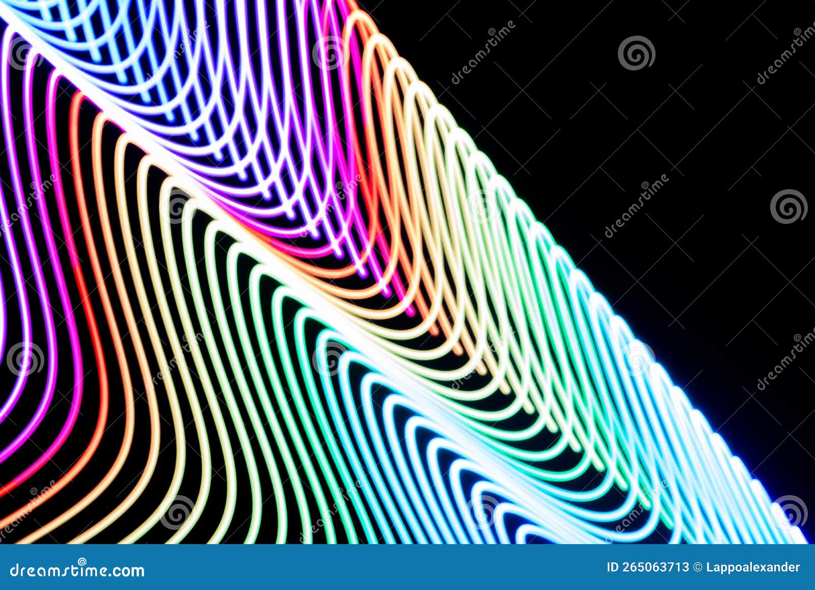 Abstract Light Lines for Background Stock Image - Image of blue ...