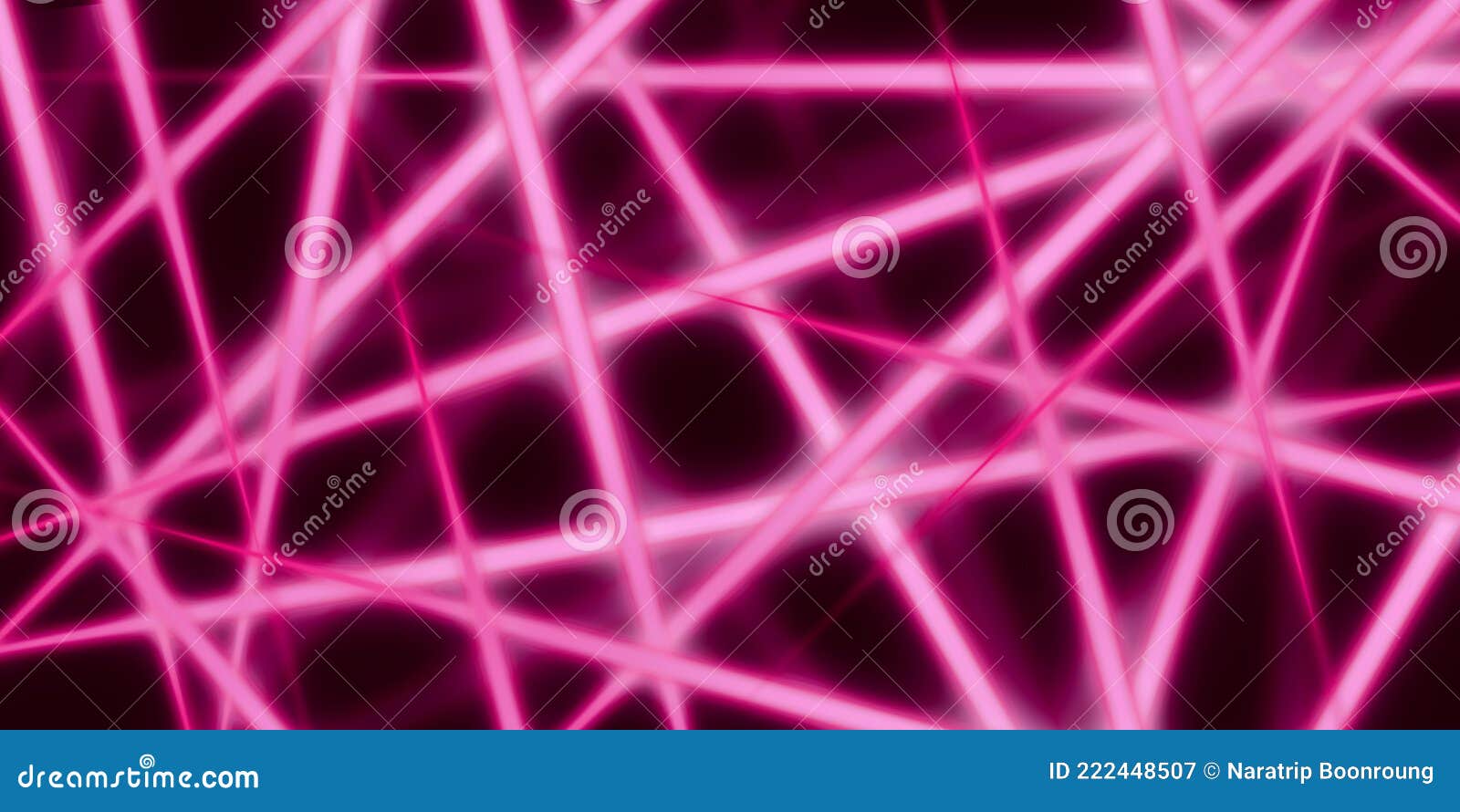 Abstract Light Lines Glowing Lines on a Dark Background 3D Illustration ...