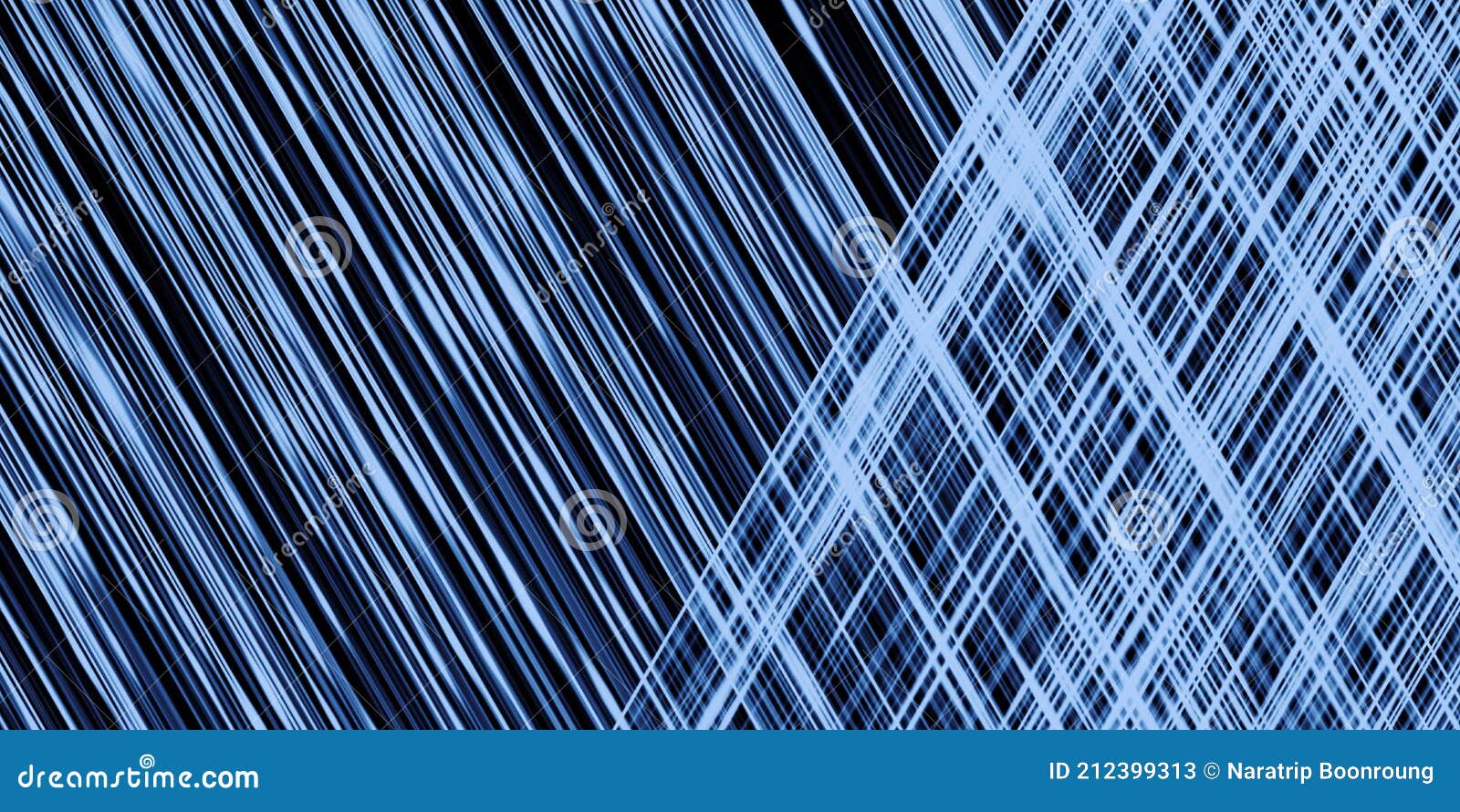Abstract Light Lines Linear Glow 3d Illustration Stock Illustration ...