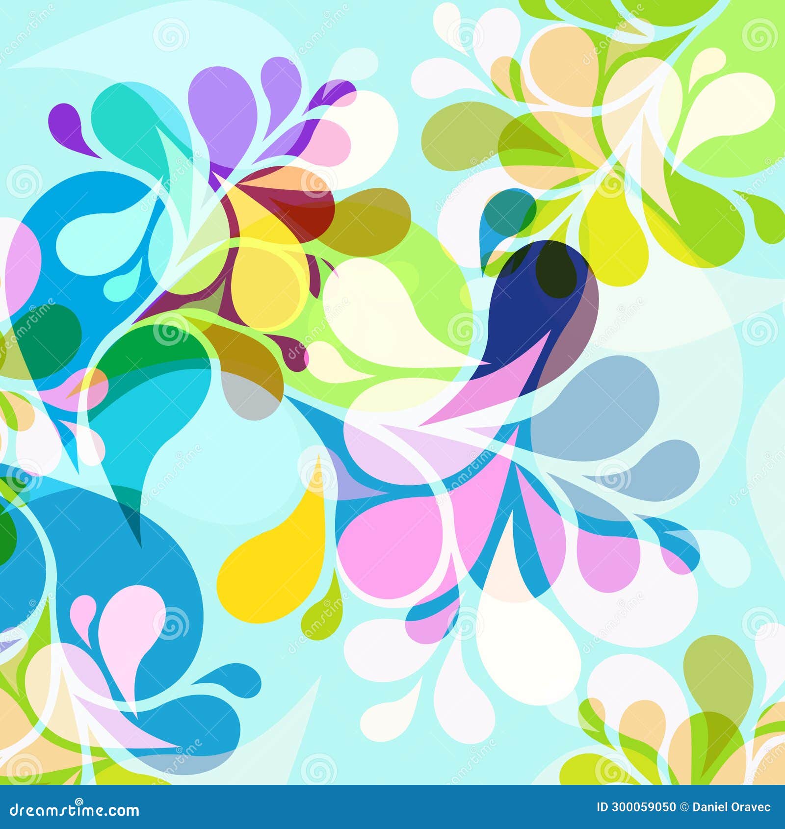 Abstract Light Liquid Water Retro Background Stock Illustration ...