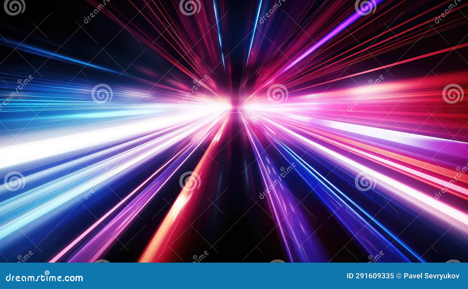 Abstract Light Motion Trails Stock Illustration - Illustration of ...