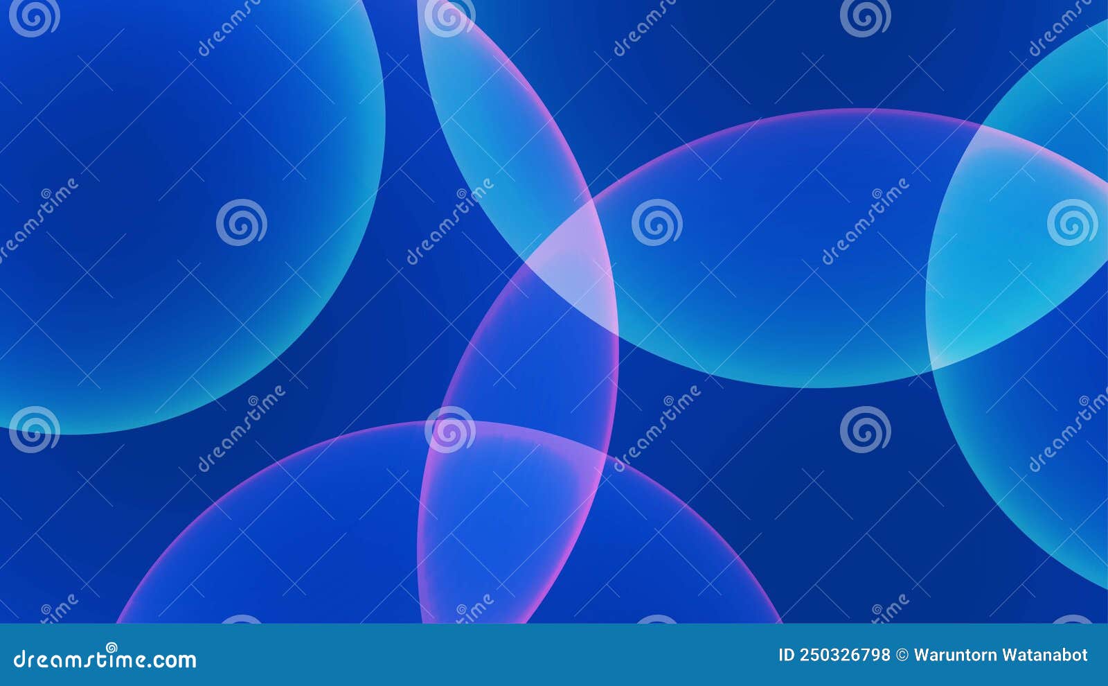 Abstract Pink and Blue Neon Bubble Light Stock Vector - Illustration of ...