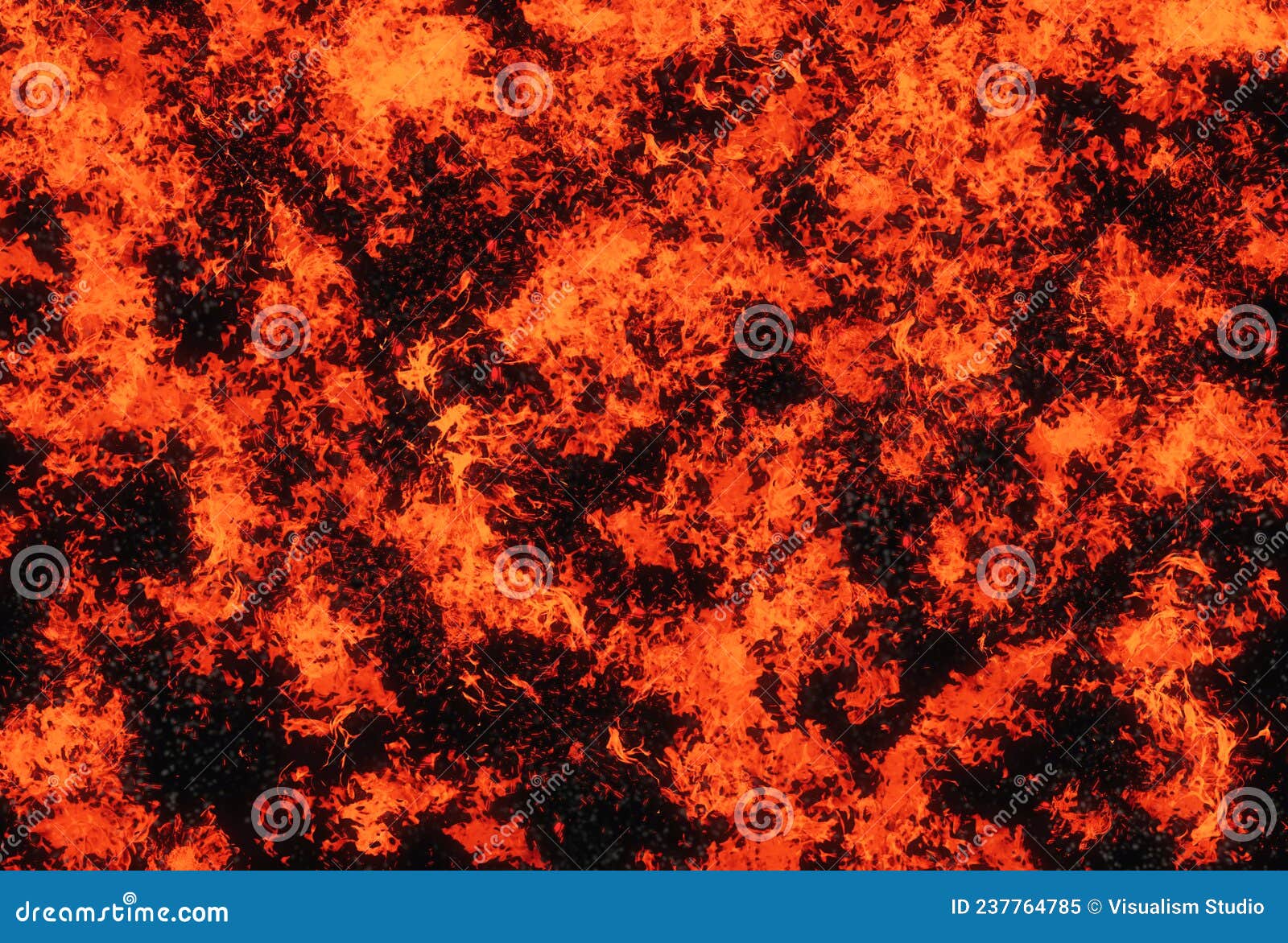 Abstract Light Orange Blaze Fire Flame Glitter Vintage Particles ...