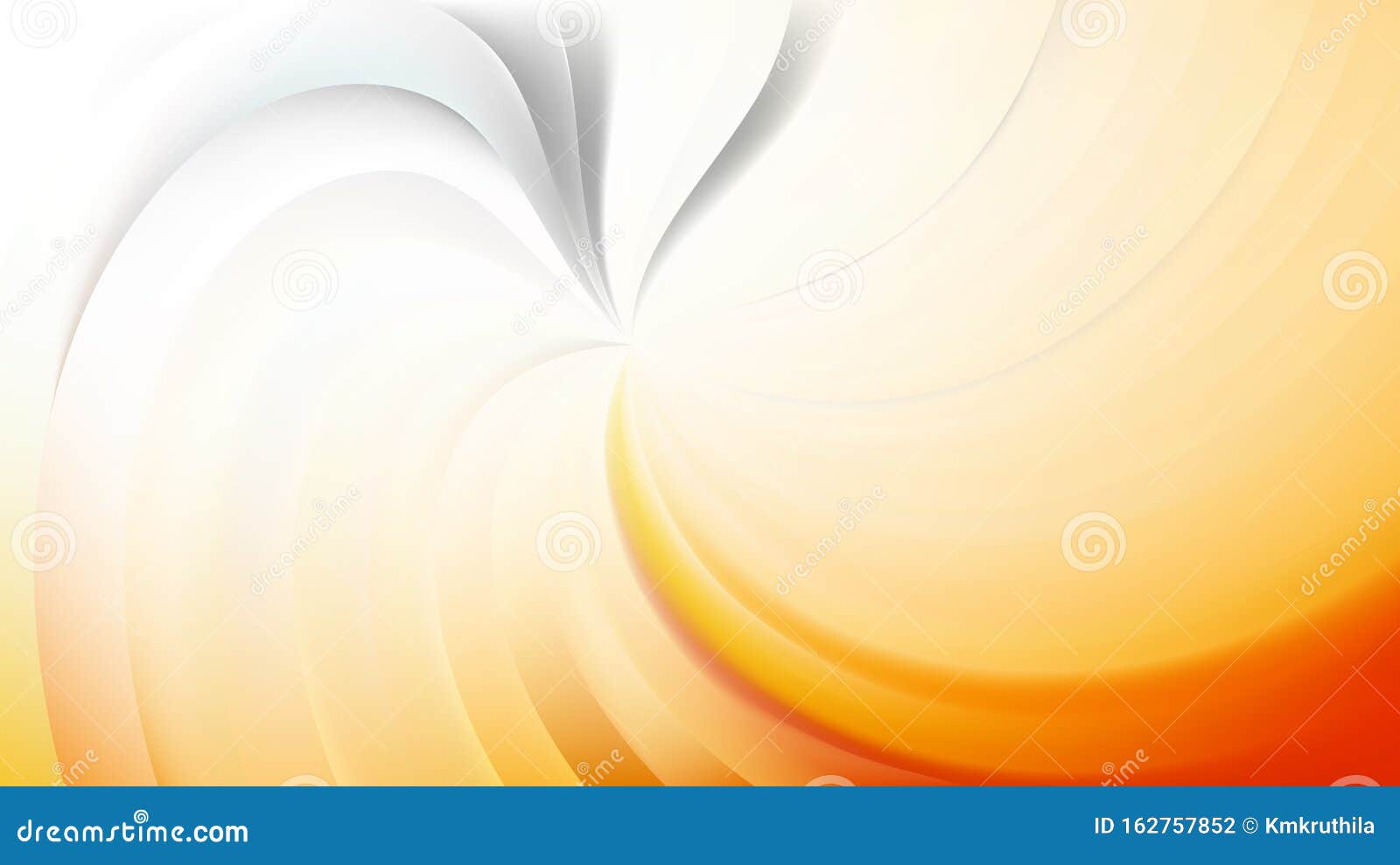 Abstract Light Orange Swirl Background Stock Vector - Illustration of ...
