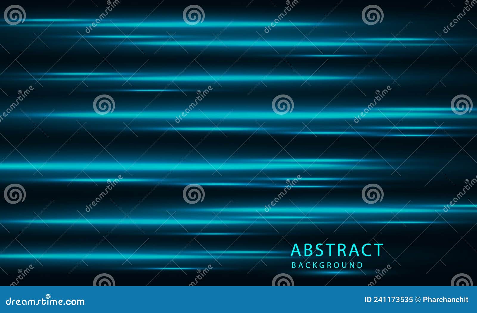 Abstract Light Out Technology Background with Blue Light . Stock Vector ...