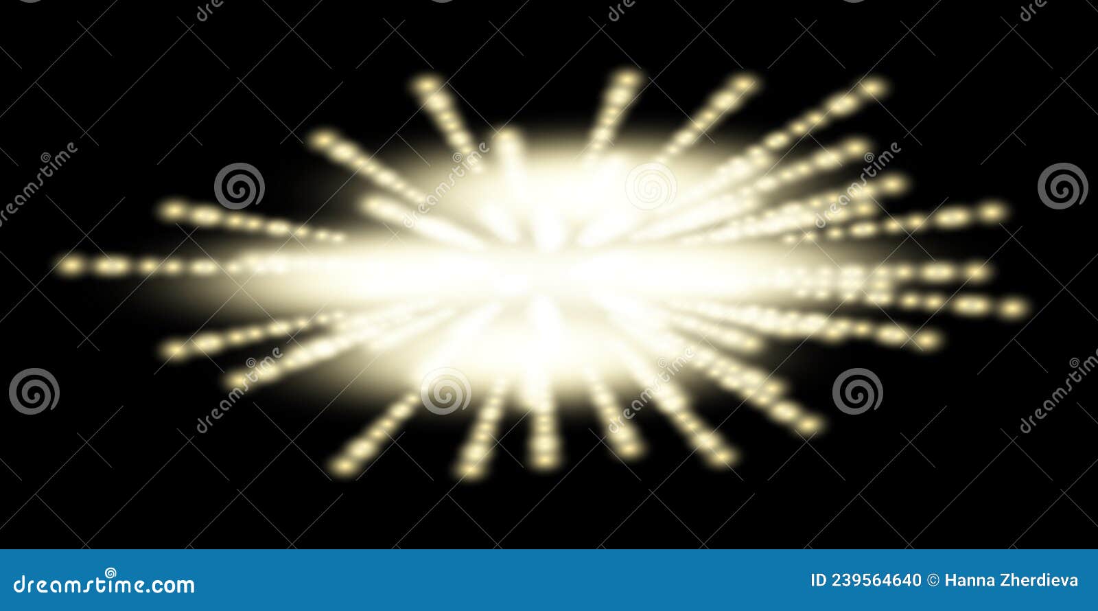 Abstract Light Overlay Effect on Transparent Background. Stock ...