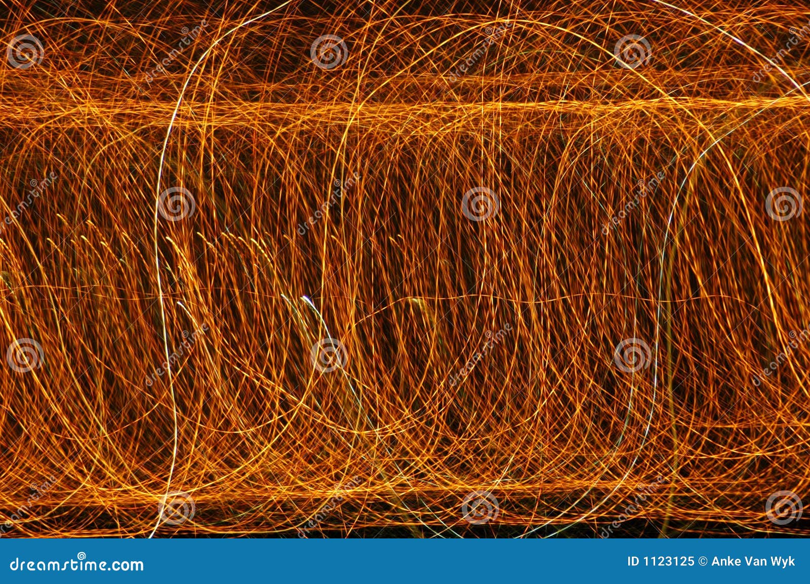 Abstract light painting stock image. Image of night, waved - 1123125