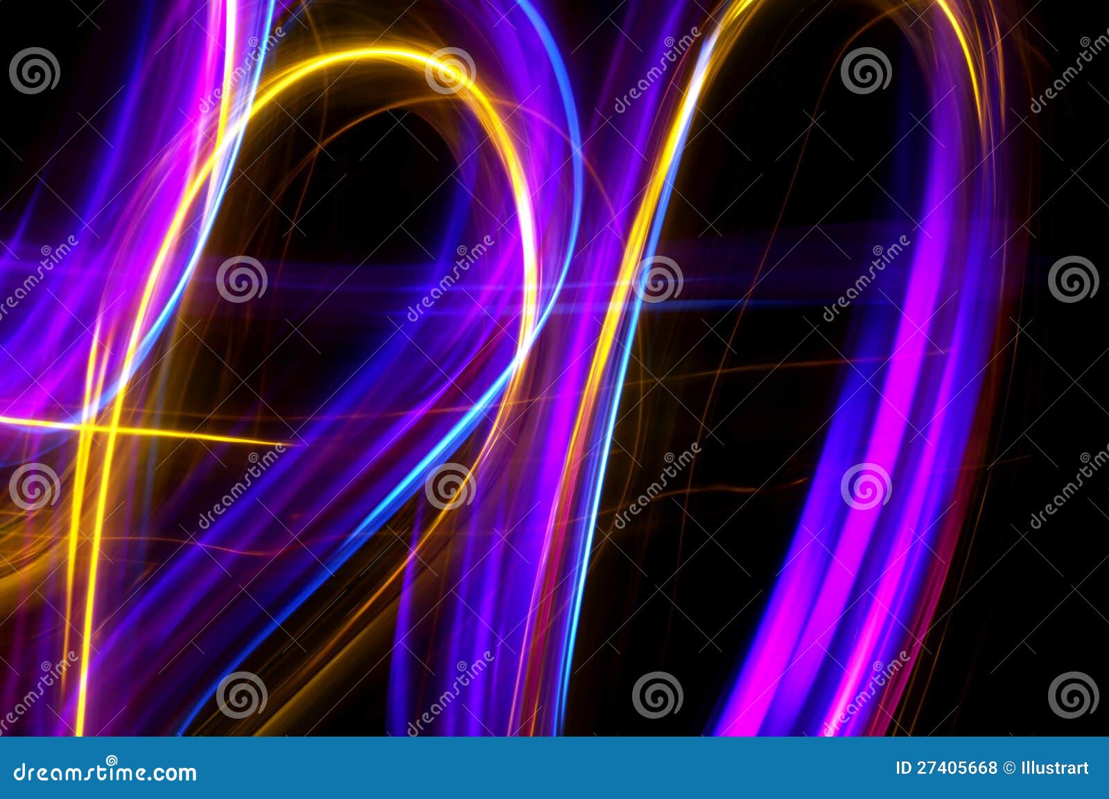 Abstract light painting stock photo. Image of effect - 27405668