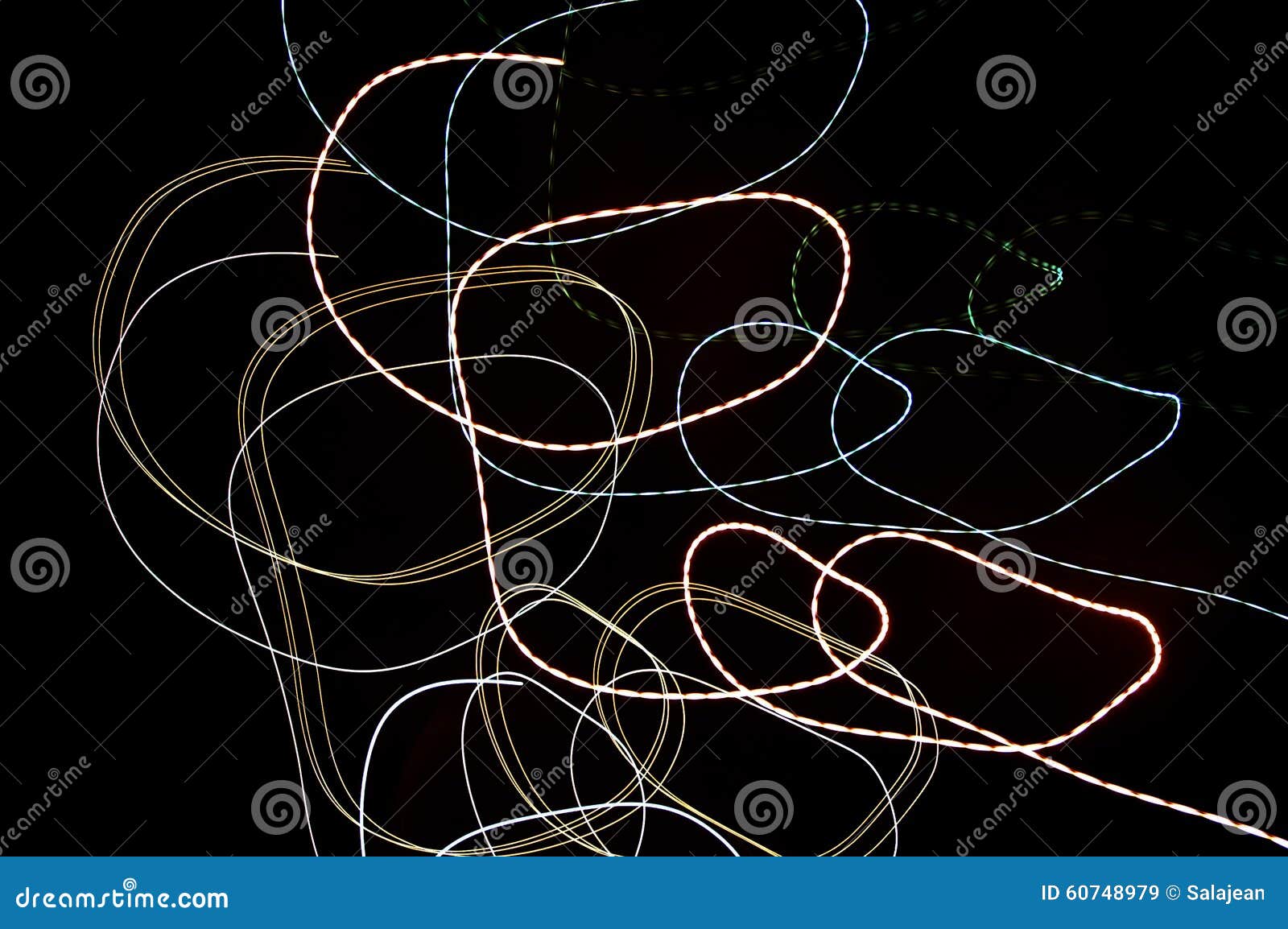 Abstract light painting stock image. Image of decoration - 60748979