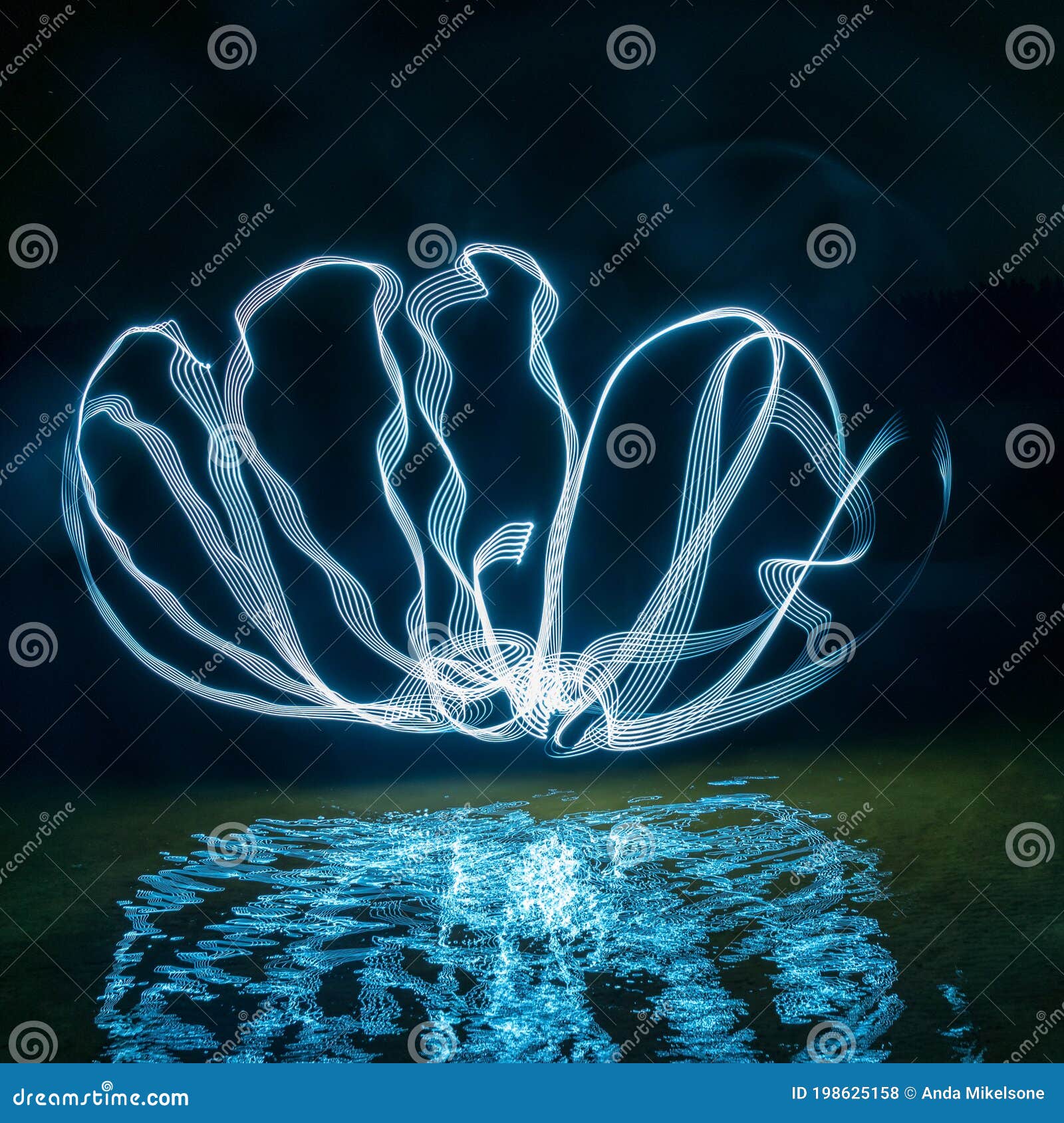 Abstract Light Paintings, Reflections, Bright Paints, Suitable for ...