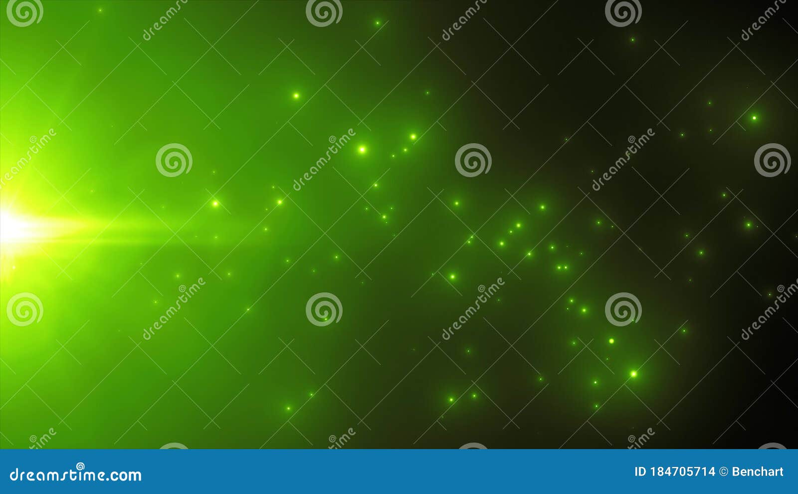 Abstract Light Particle Background Flowing Loop Stock Footage - Video ...