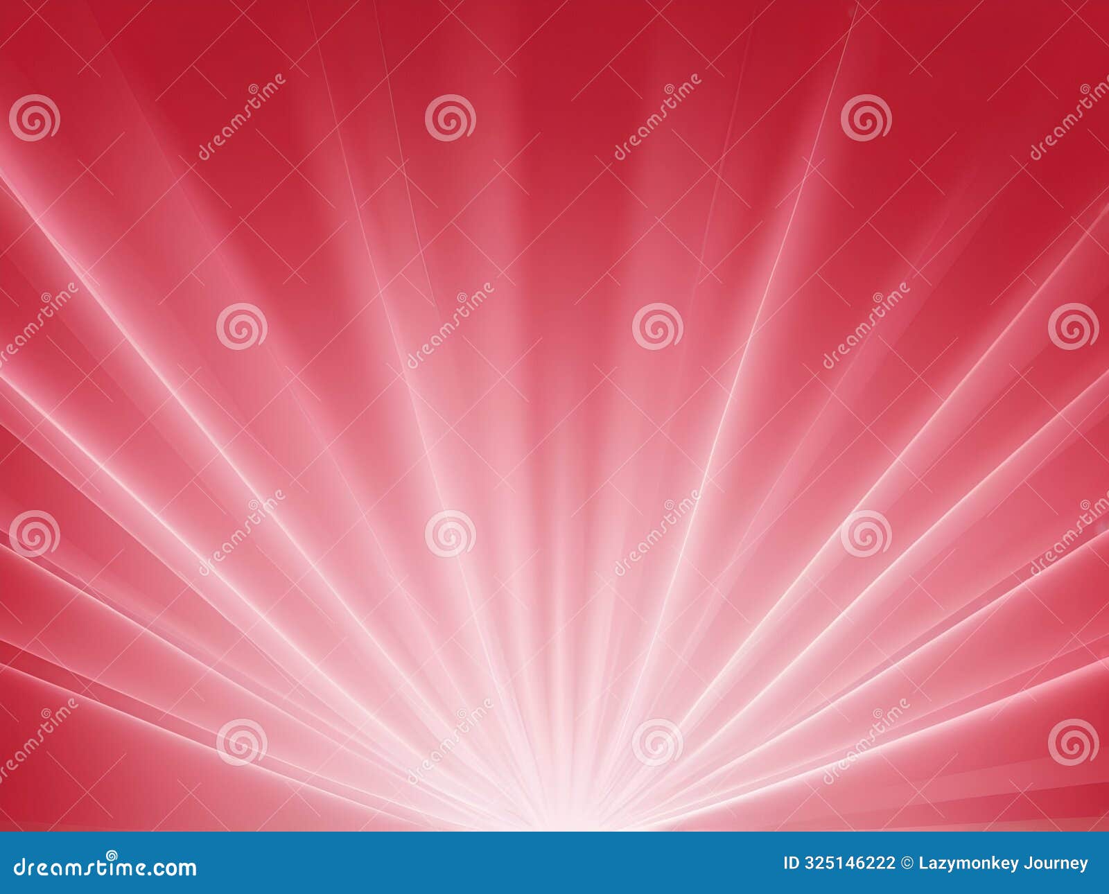 Abstract Light Pink Beams of Light on a Gradient Red Finely Grained ...