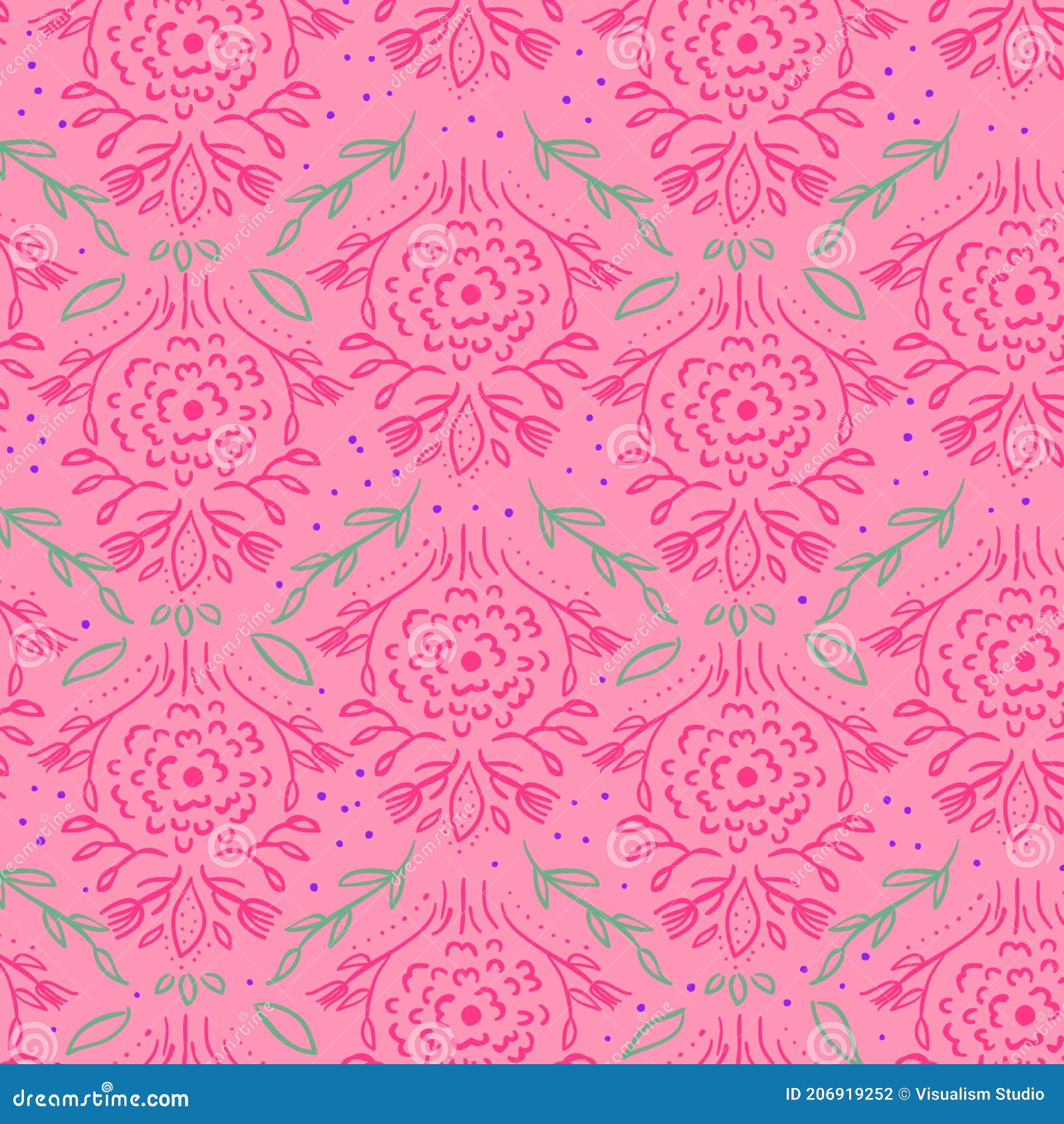 Abstract Light Pink Geometric Effect Distress Colorful Pattern and ...