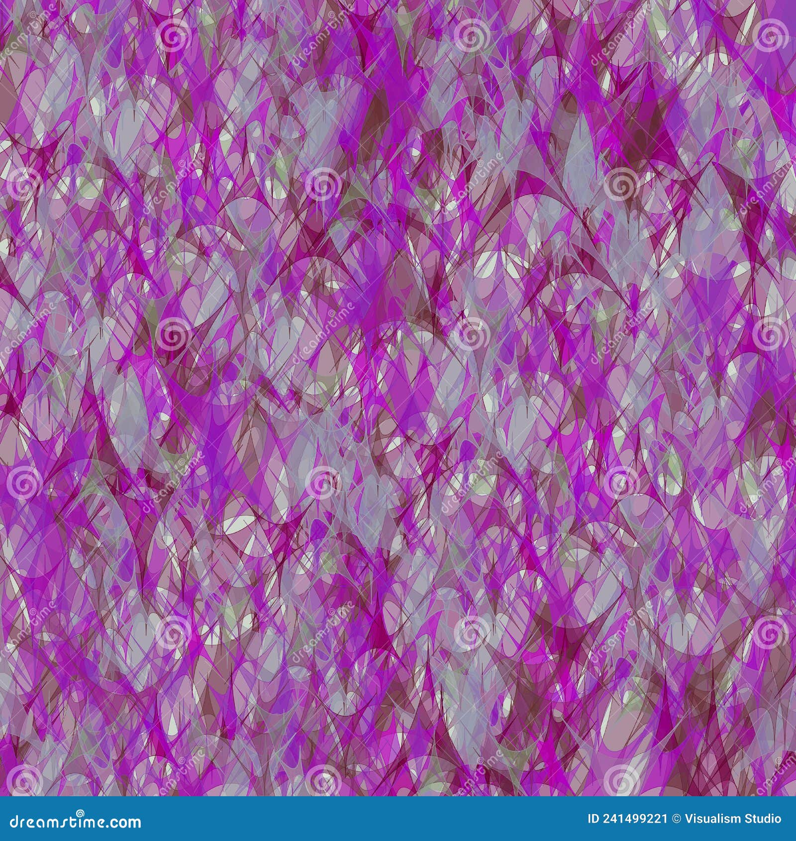 Abstract Light Pink Geometric Various Shape and Leaves Modern Polygonal ...