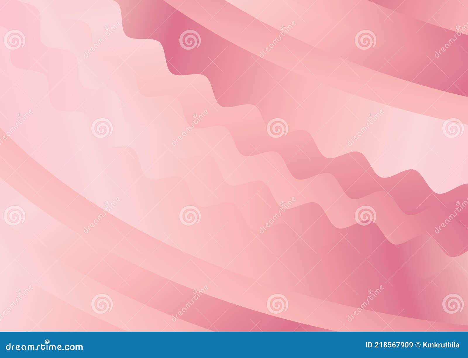 Abstract Light Pink Gradient Wave Background Vector Illustration Stock ...