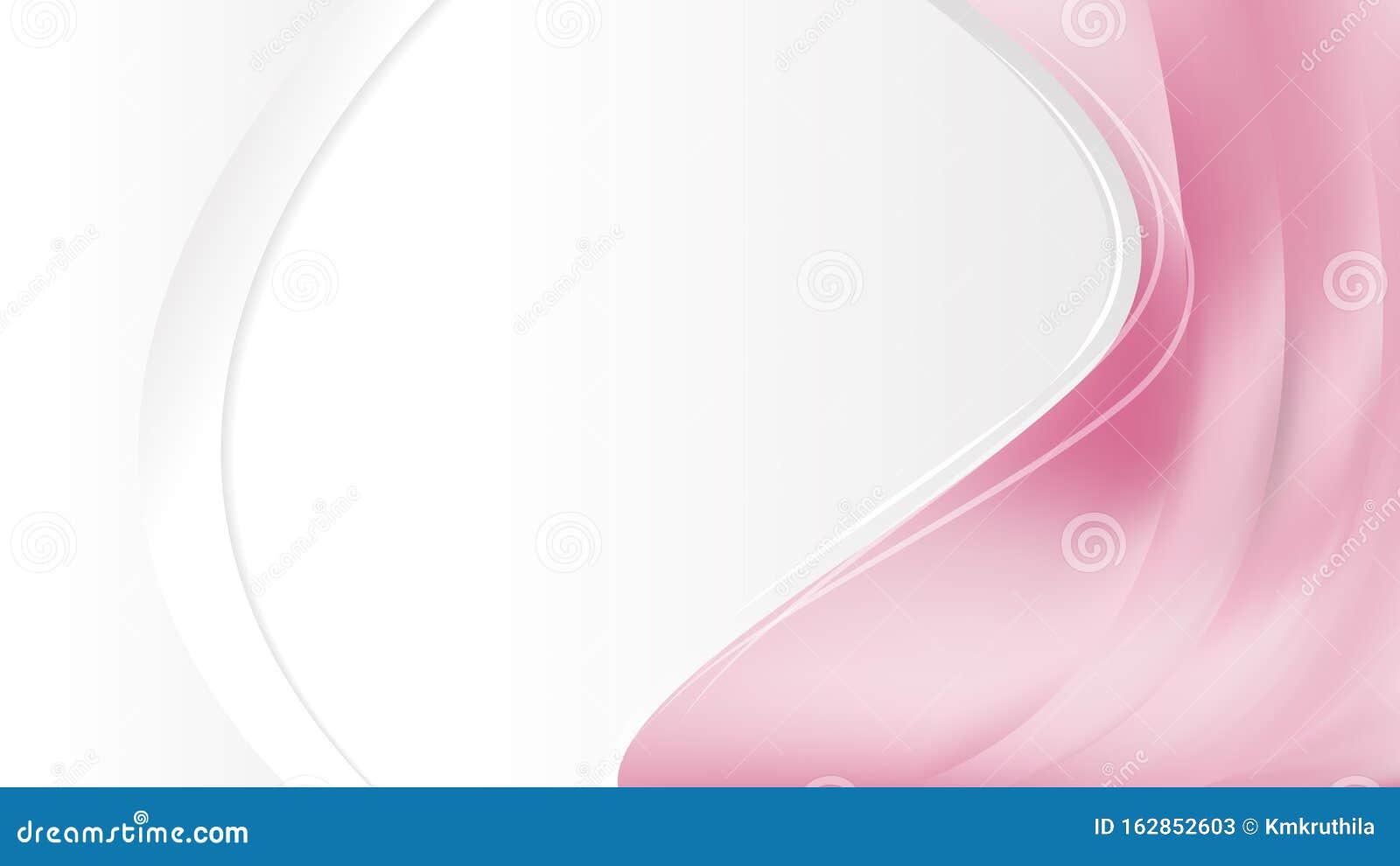 Abstract Light Pink Wave Business Background Illustration Stock Vector ...