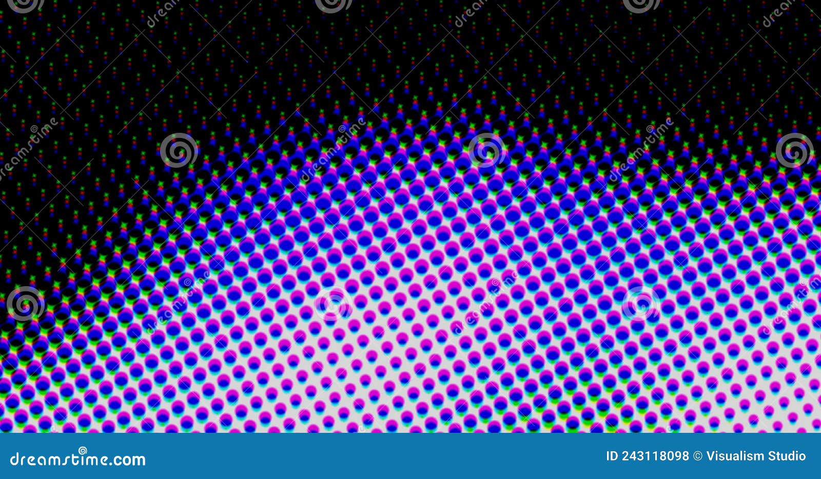 Abstract Light Purple Dots Grid Halftone Wave Futuristic Twisted ...