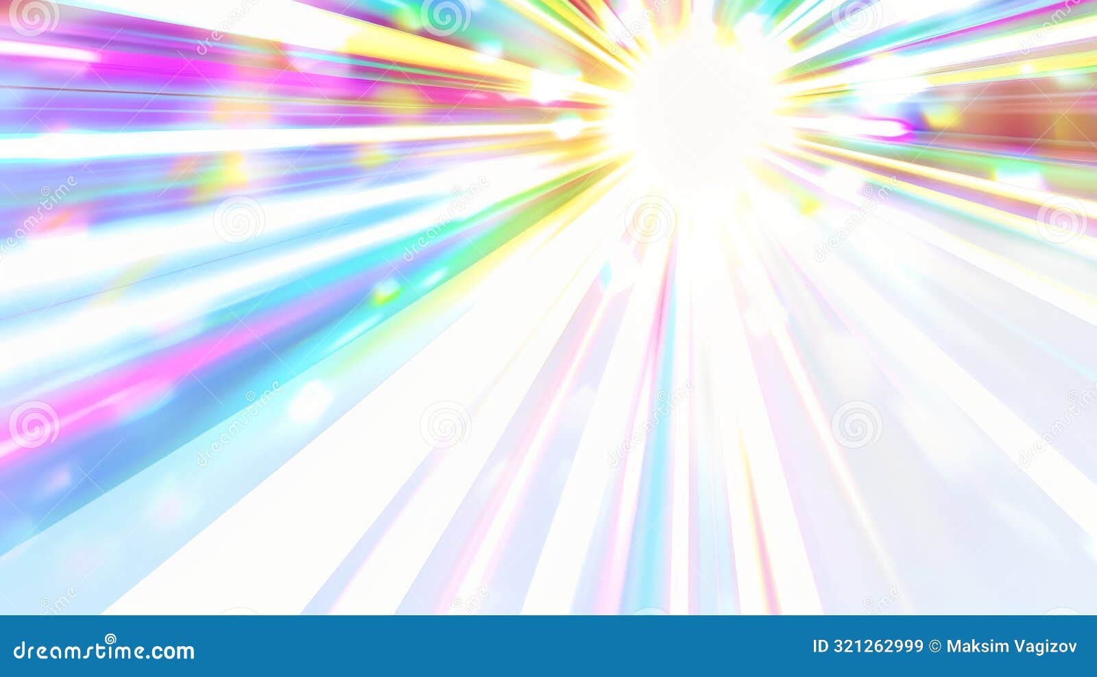 Abstract Light Rays Background, Generative AI Stock Illustration ...