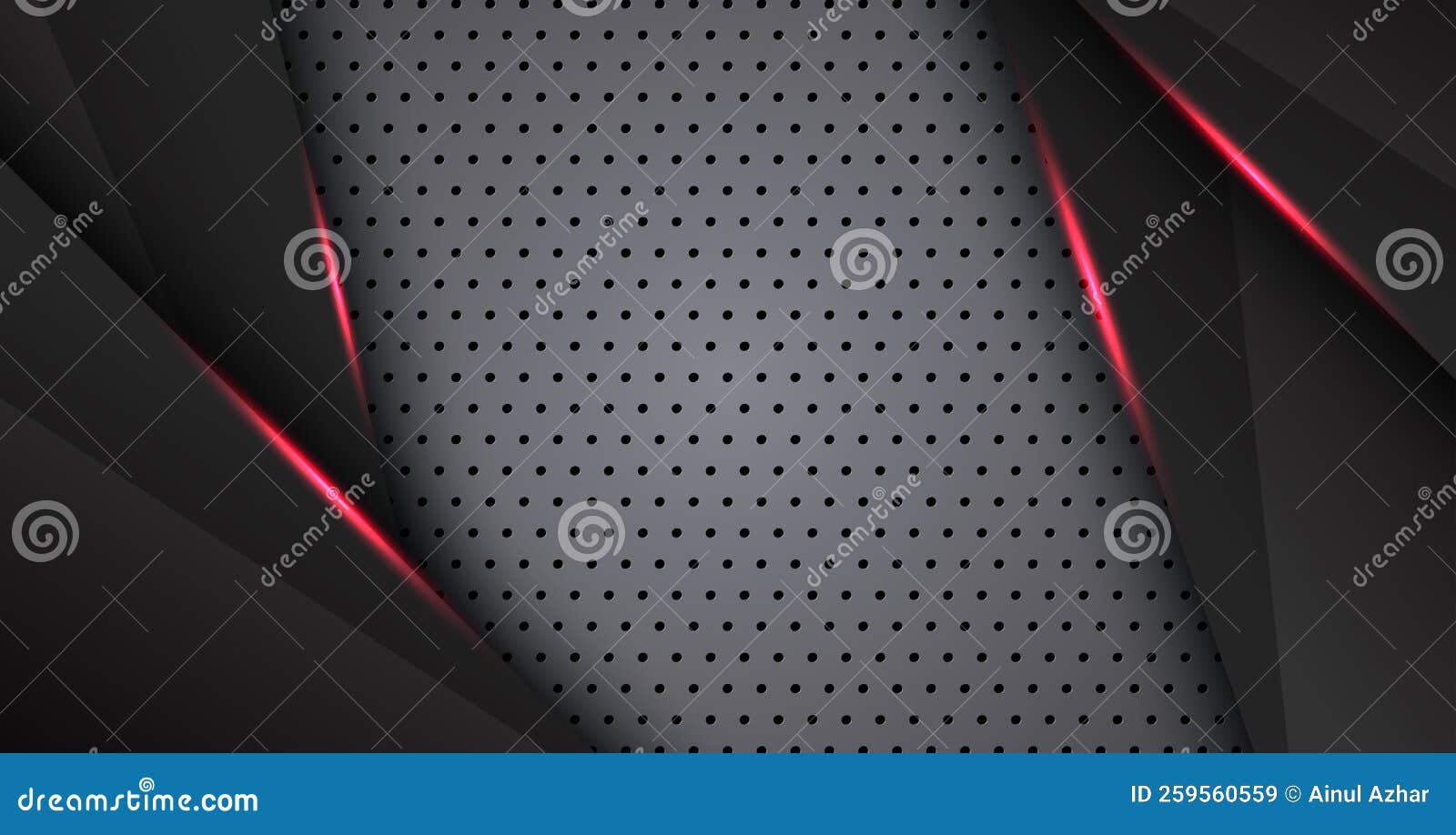 Abstract Light Red Black Space Frame Layout Design Tech Triangle