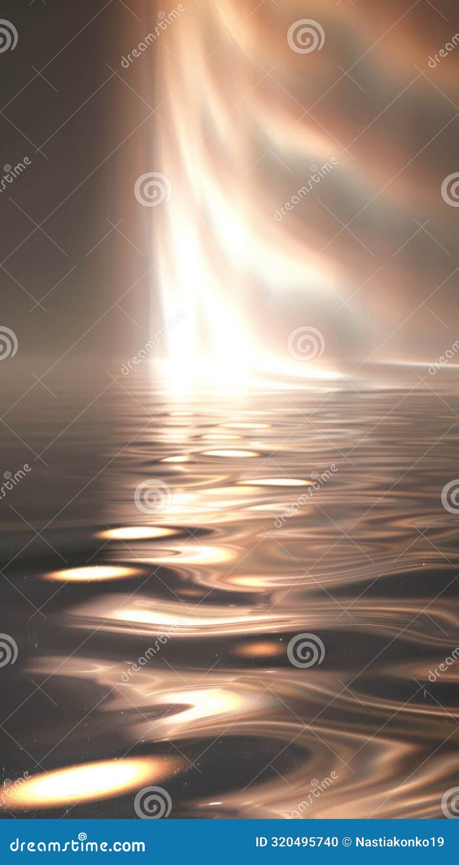 Abstract Light Reflection on Water Surface Stock Photo - Image of light ...