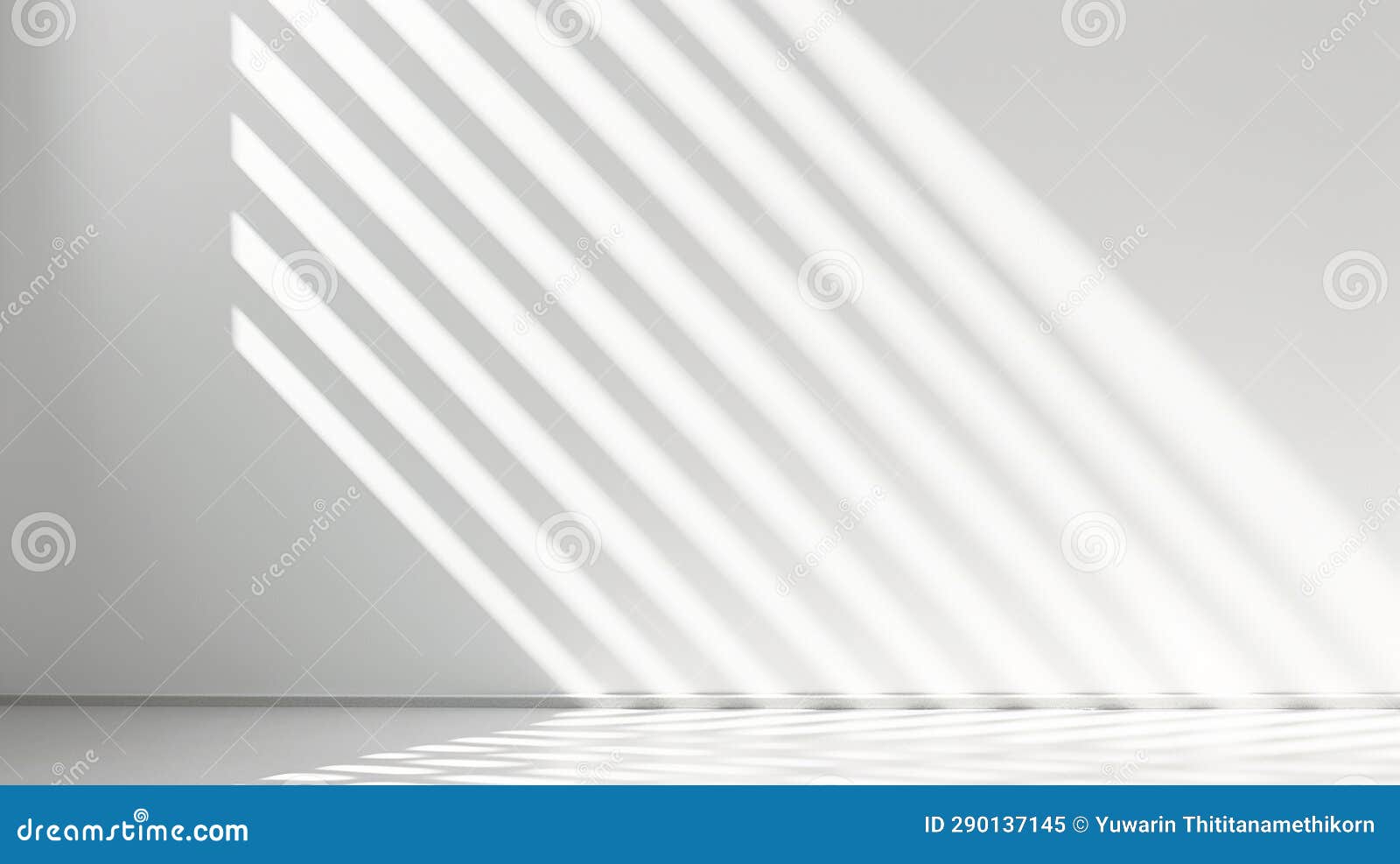Abstract Light and Shadow on a White Wall. Generative AI Stock ...