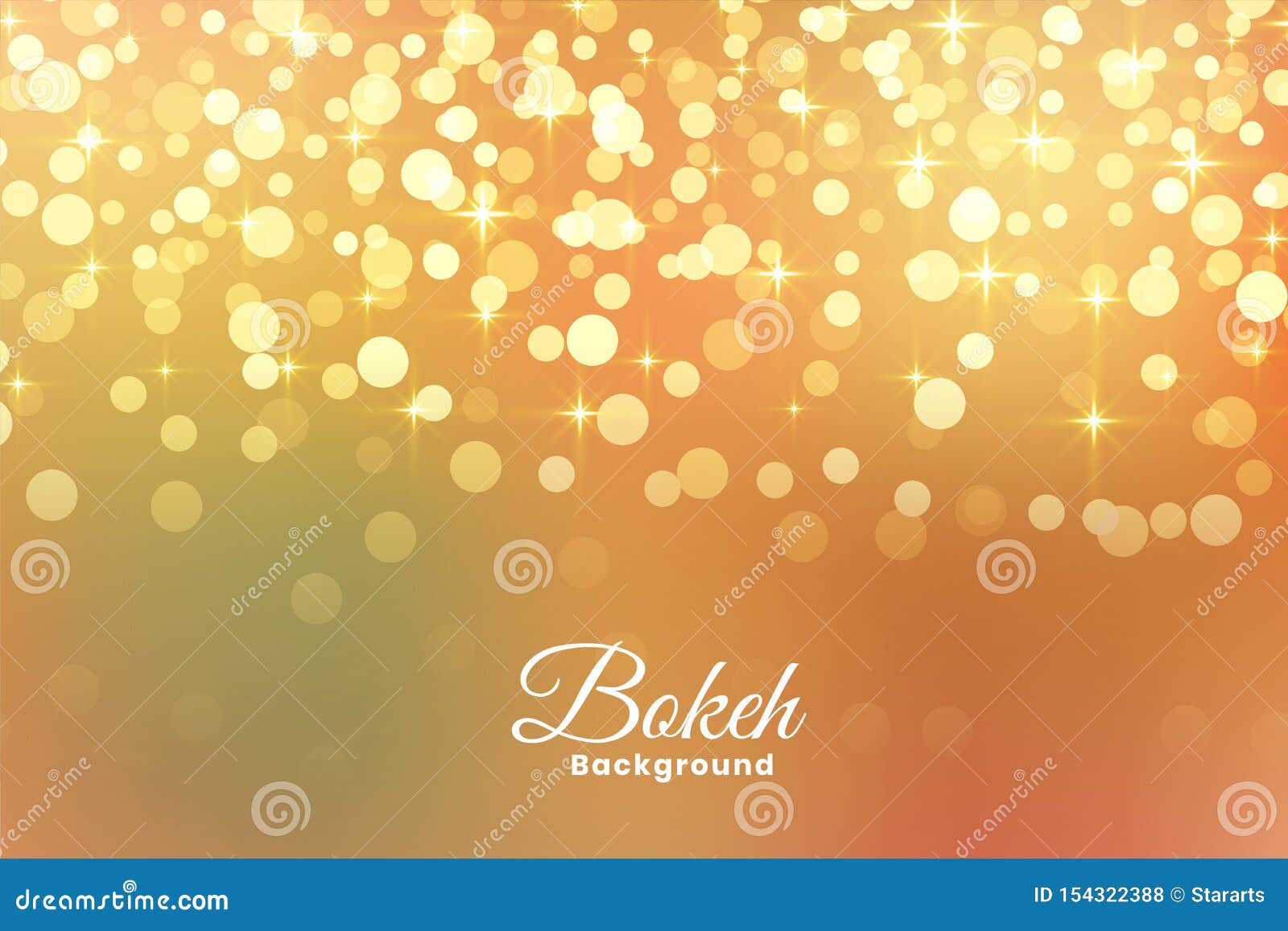 Abstract Light Shimmer Golden Background Stock Vector - Illustration of ...