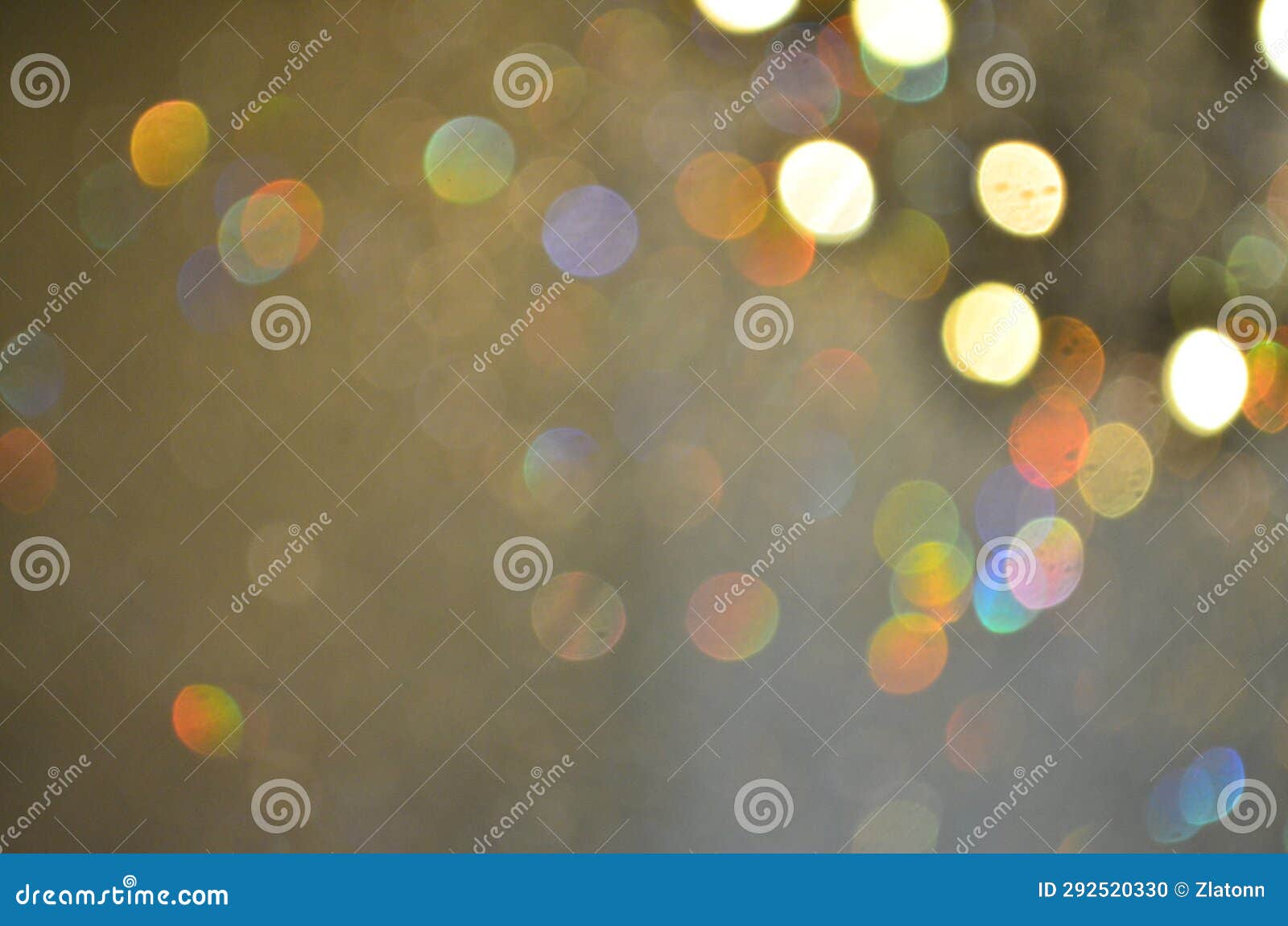 The Abstract Light Shot by Non Focus Technique. Stock Photo - Image of ...