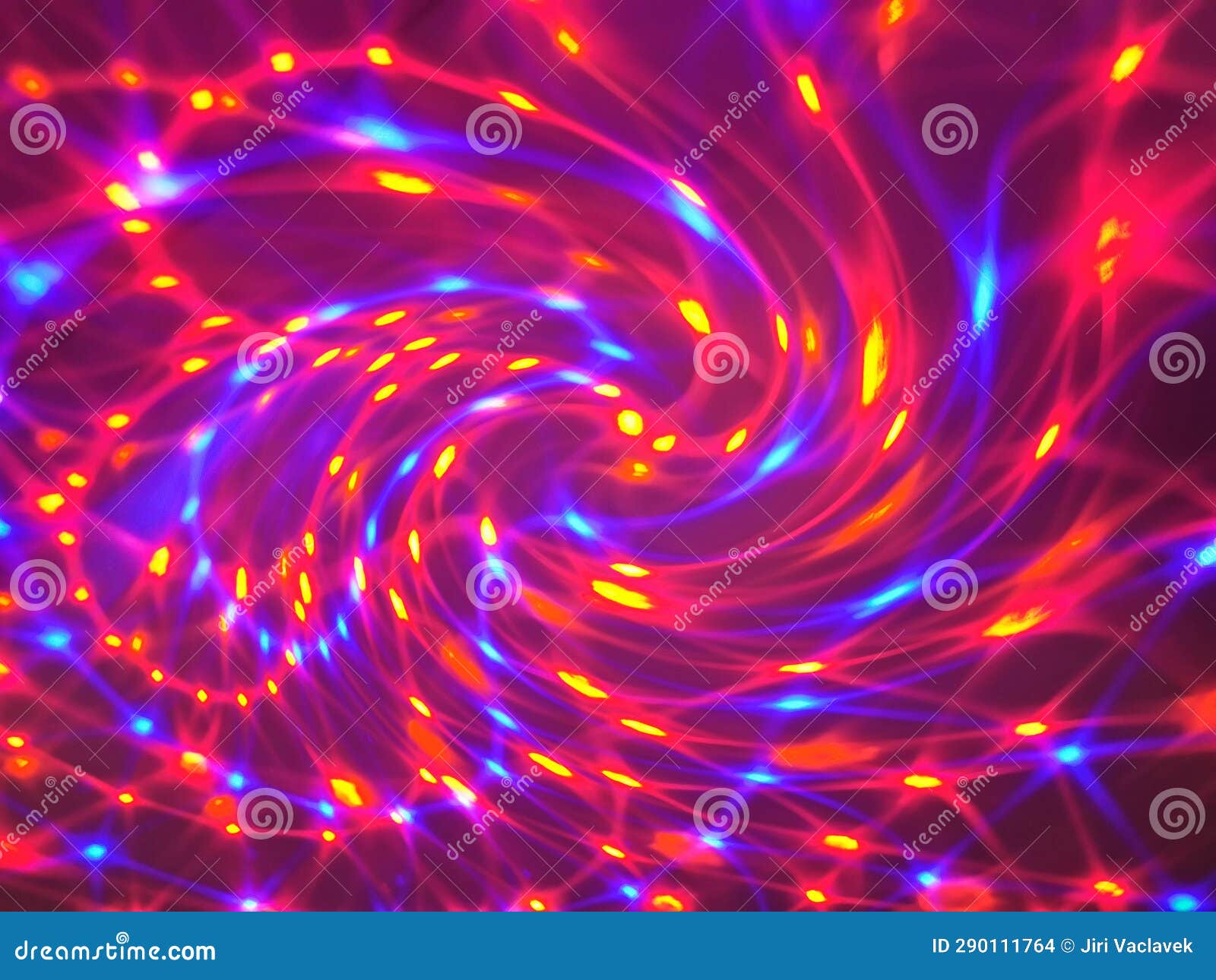 Abstract Light Show Texture Stock Photo - Image of blue, perspective ...