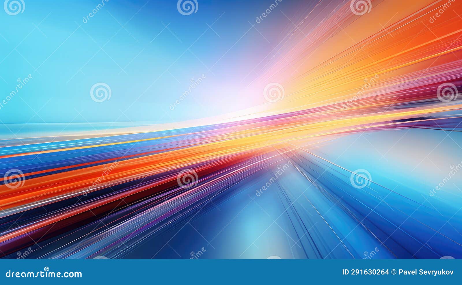 Abstract light speed lines stock illustration. Illustration of fast ...