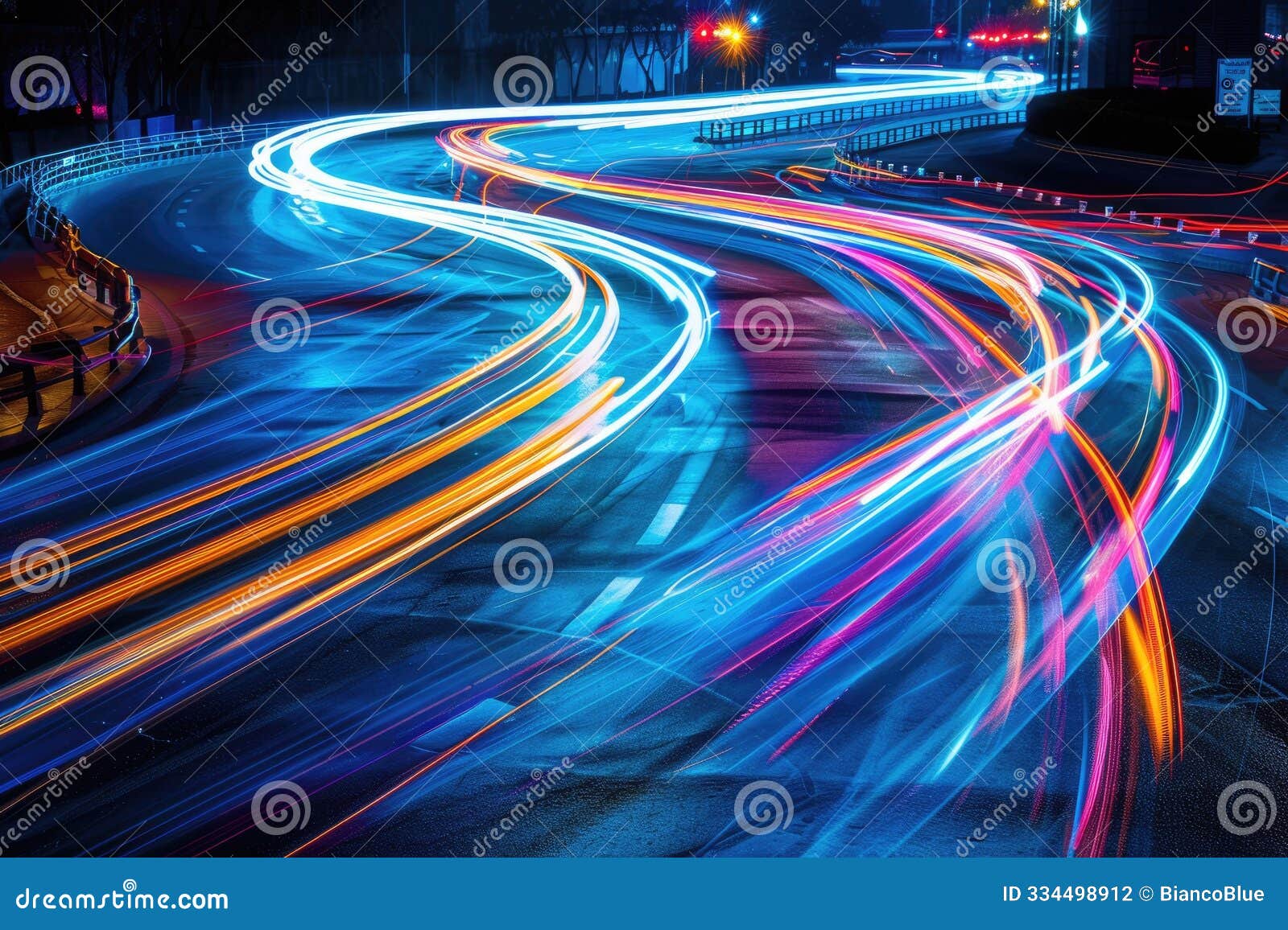 Abstract Light Speed Tunnel with Advanced Visuals, Great for Diverse ...