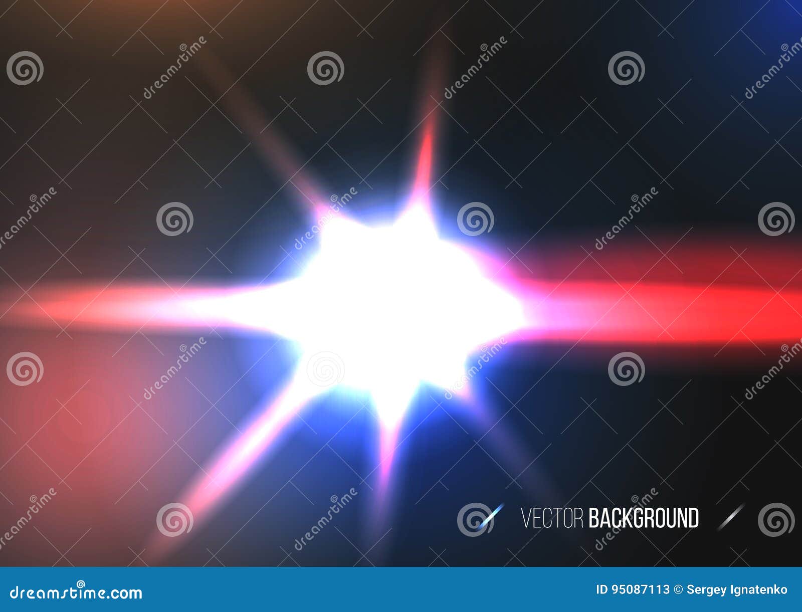 Abstract Light Star Background with Lines Pattern. Vector Stock Vector ...