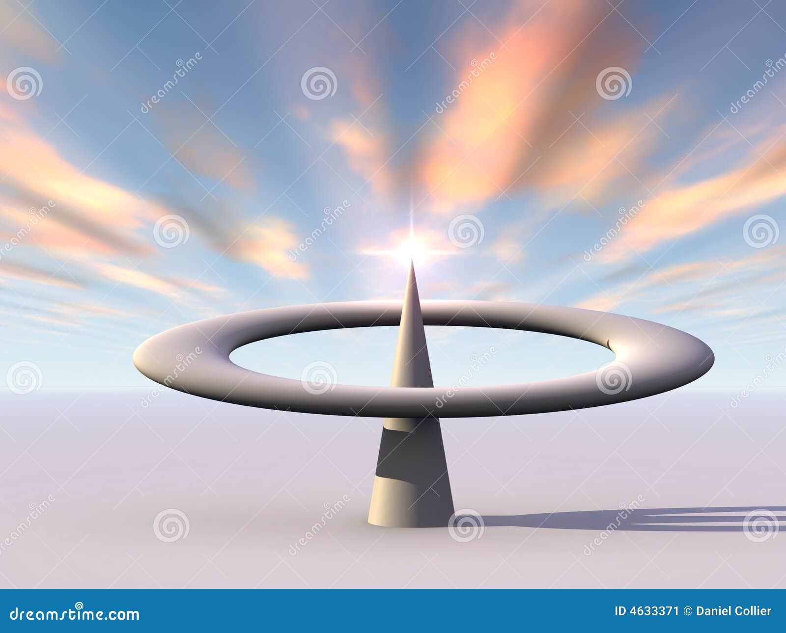 Abstract Light Tower stock illustration. Illustration of view - 4633371