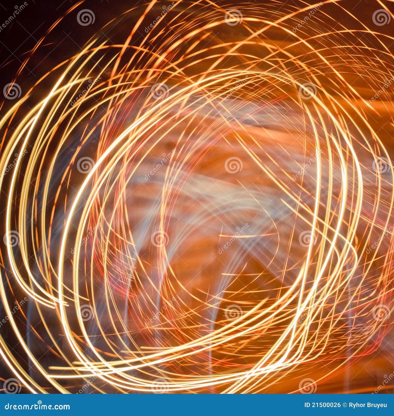 Abstract light trails stock photo. Image of colourful - 21500026