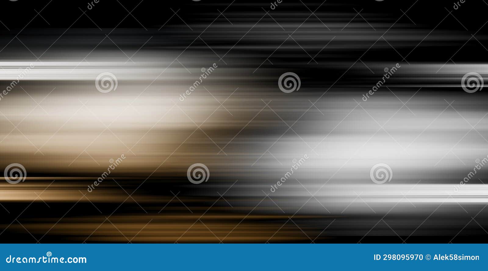 Abstract Light Trails in the Dark, Motion Blur Effect Stock ...