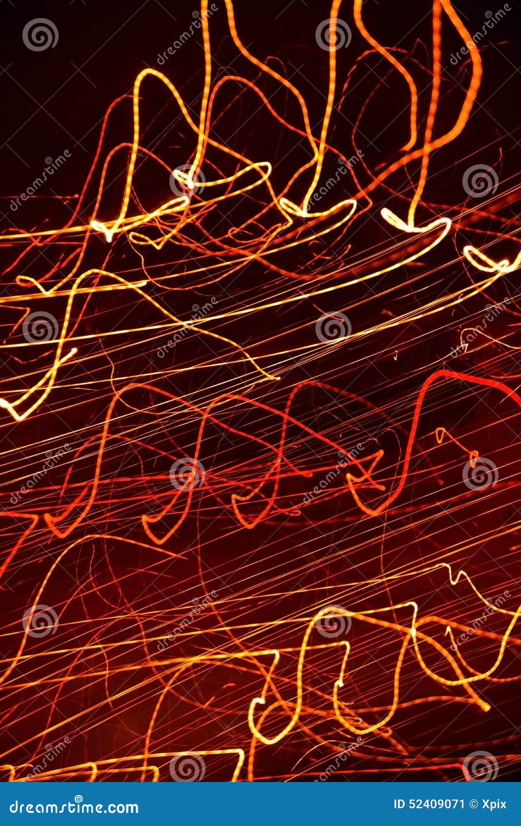 Abstract light trails stock image. Image of abstraction - 52409071