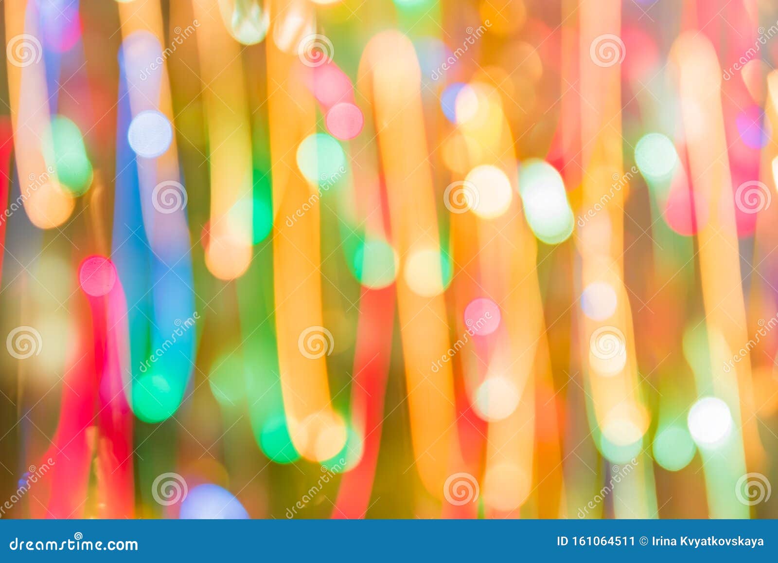 Abstract Light Trails in Random Motion Background Image. Trendy Neon ...