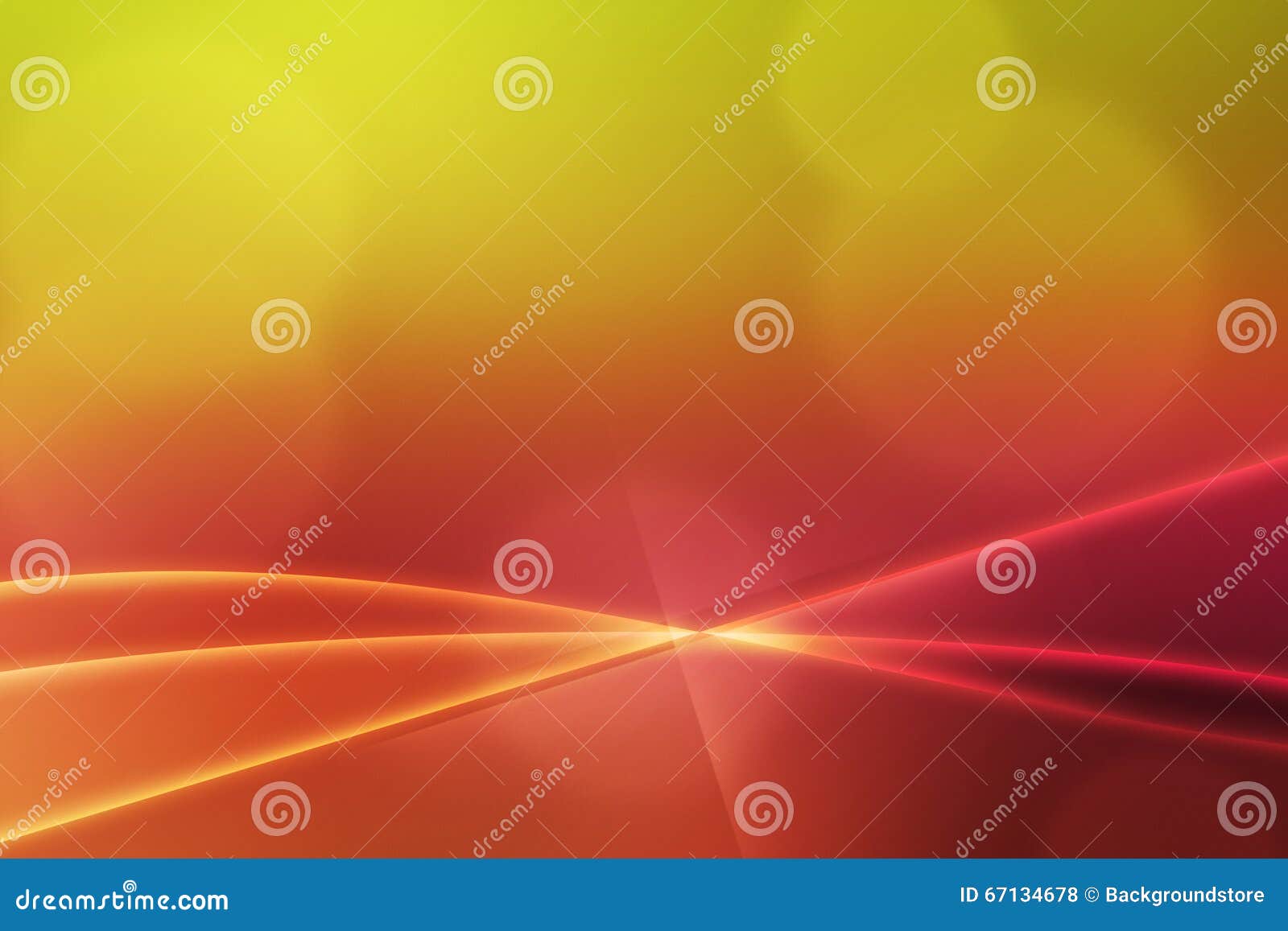 Abstract Light Waves Warm Backdrop Stock Illustration - Illustration of ...