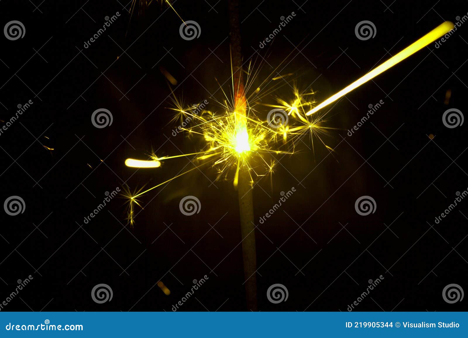Abstract Light Yellow Sparkler Lightning Burning Texture Overlay with ...