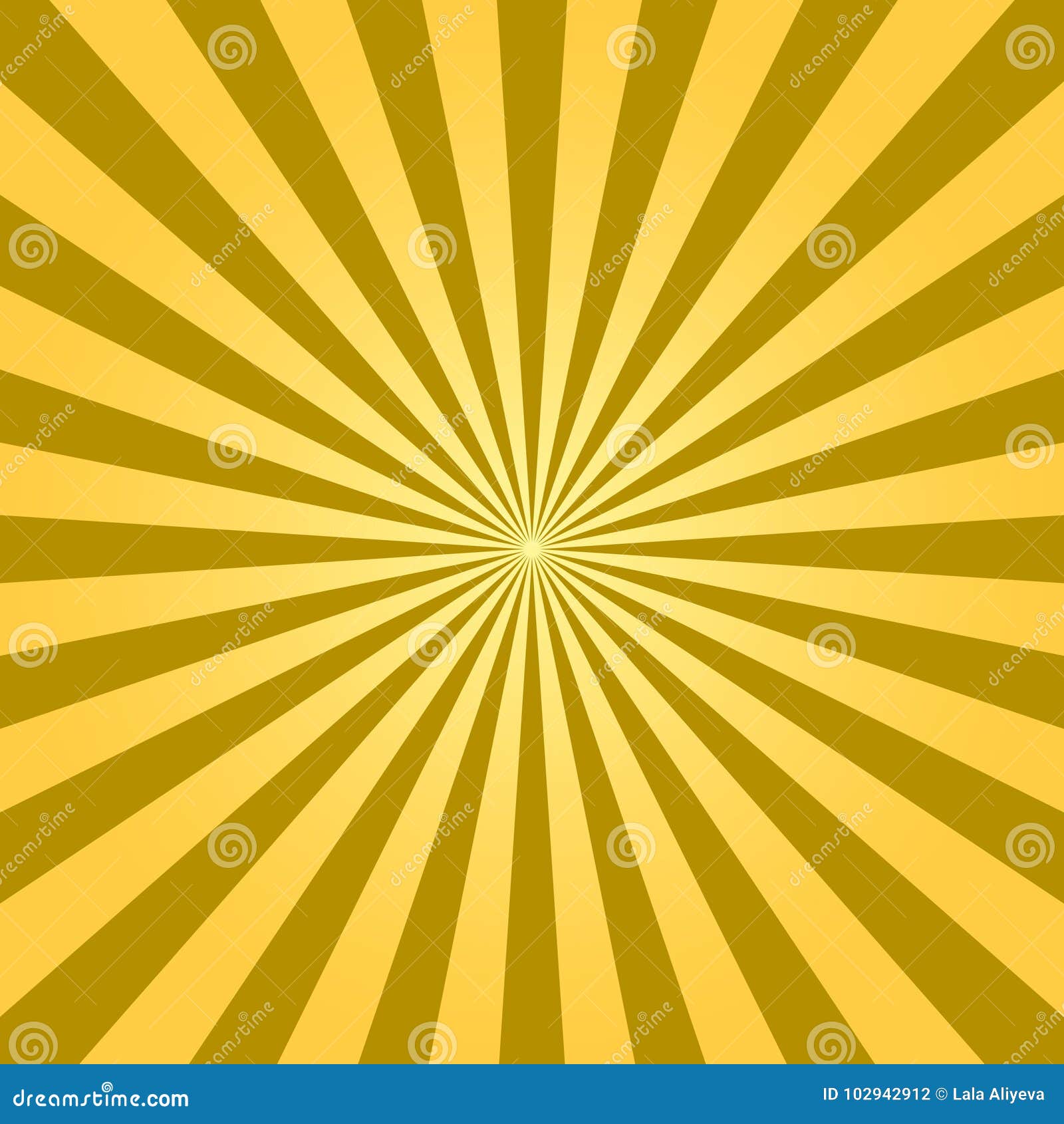 Abstract Light Yellow Sun Rays Background. Vector. Stock Illustration ...